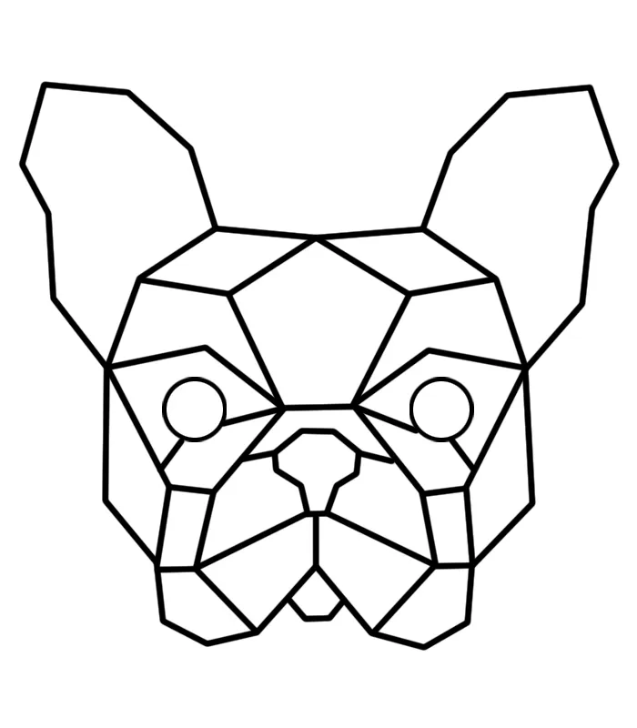 3D Printer Files | 3MF File | Pug Geometric | Creality Cloud