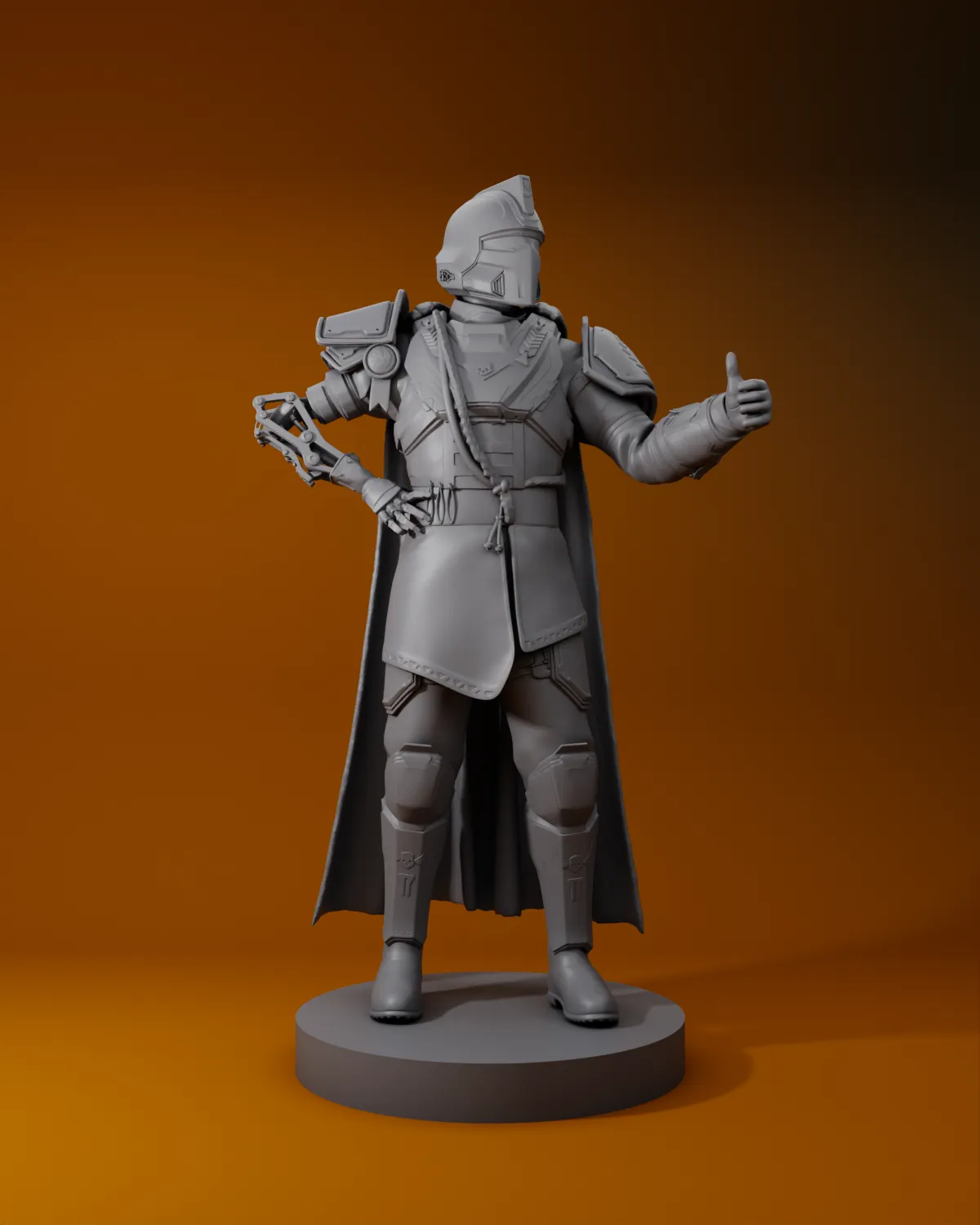 HELLDIVER SOLDIER | HELLDIVERS 2 | 3D PRINTABLE FIGUR | 3D models ...