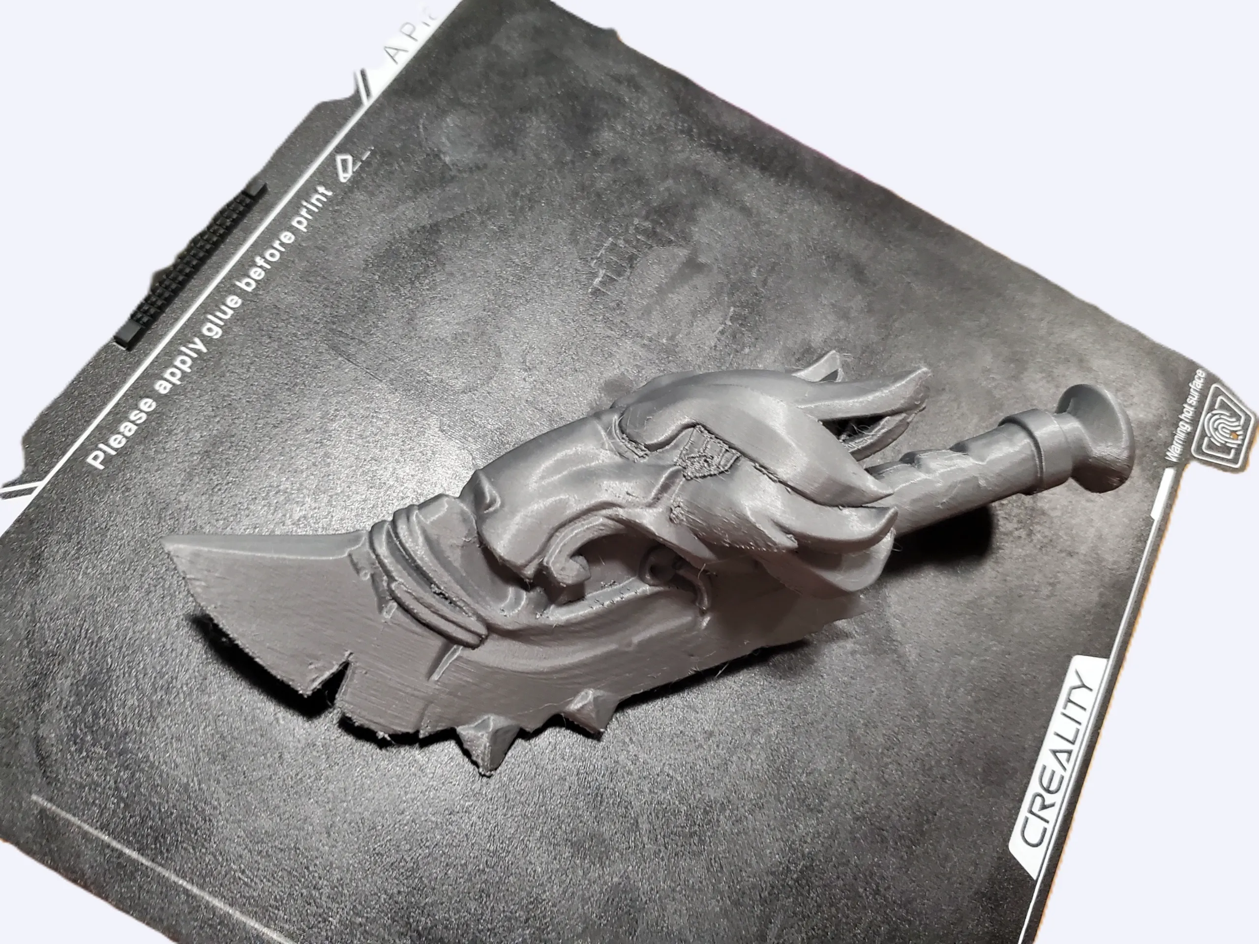 3D Printer Files | 3MF File | Wolf Dagger | Creality Cloud