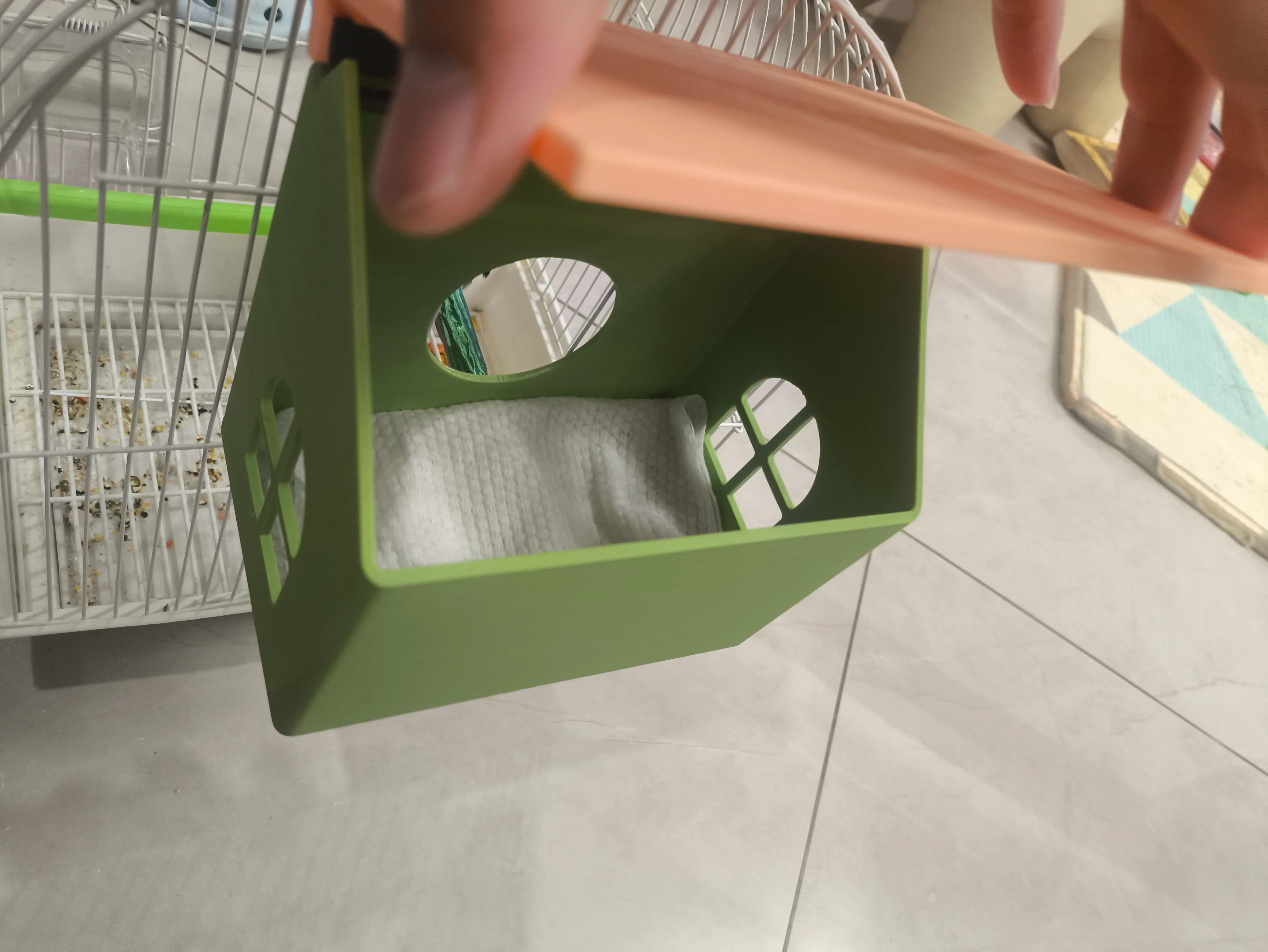 3D Printer Files | 3MF File | Side hung bird nest | Creality Cloud