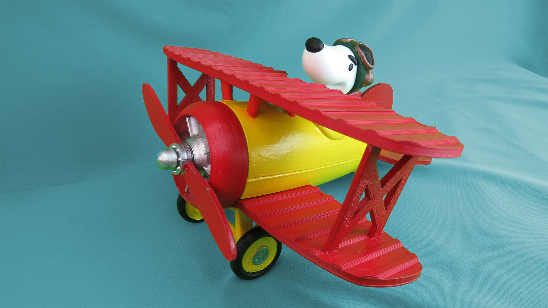 PLANE SNOOPY FANART | 3D models download | Creality Cloud