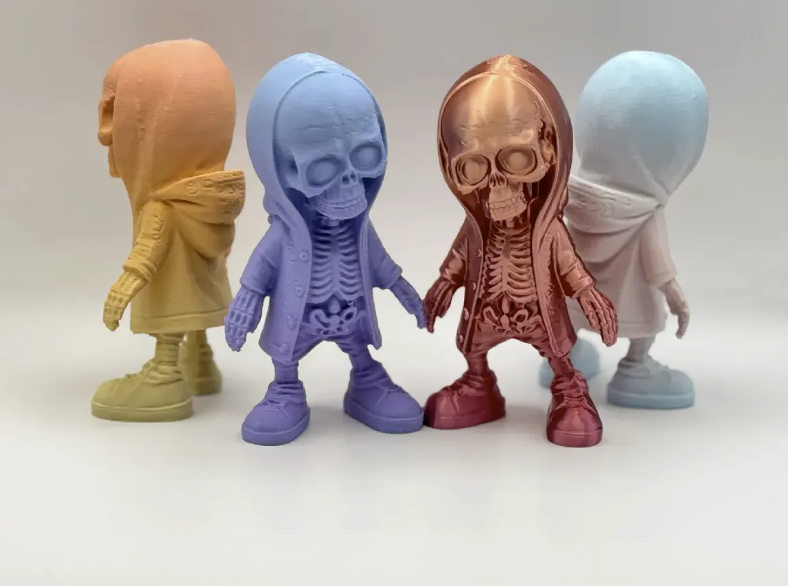 3D Printer Files | 3MF File | Hooded Reaper Skeleton | Creality Cloud