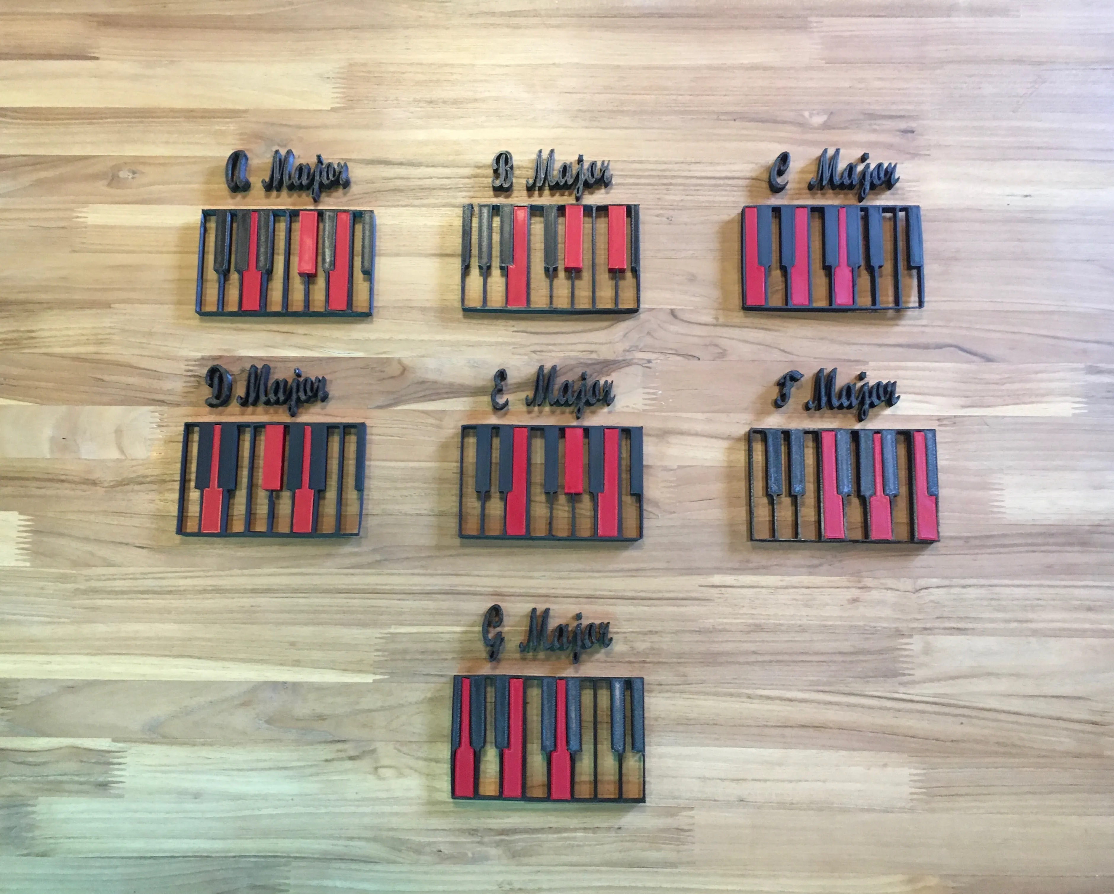 3D Printer Files | 3MF File | piano chord wall art | Creality Cloud