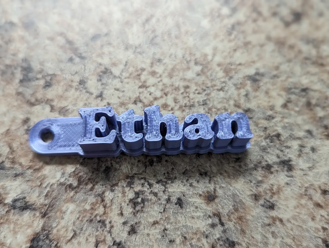 Ethan Keychain | 3D models download | Creality Cloud