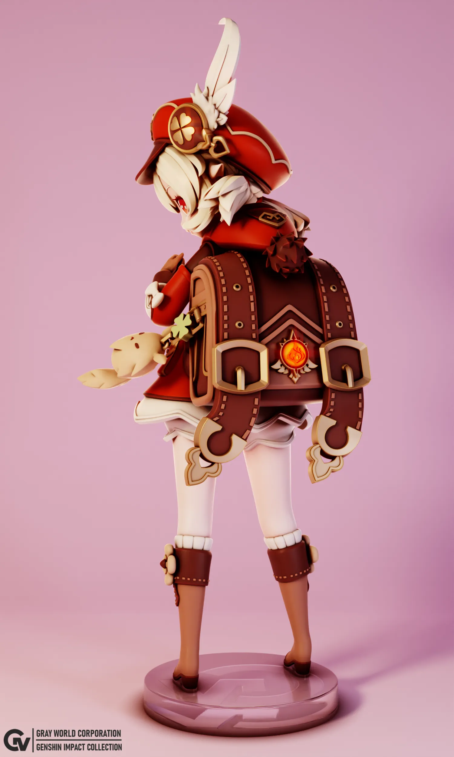 Characters & Creatures STL Download - Klee | Genshin Impactby Gray ...