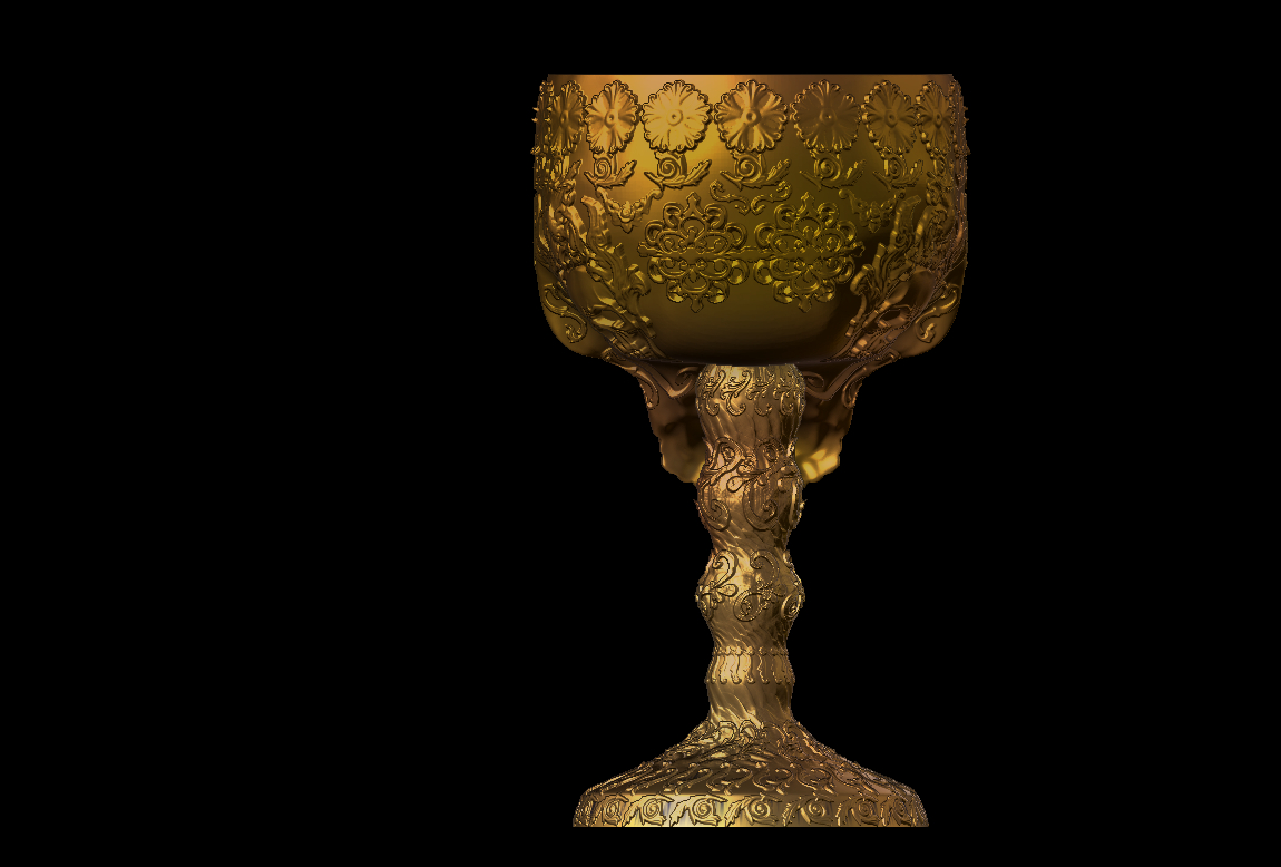 Ornamental Deluxe Skull Chalice | 3D models download | Creality Cloud
