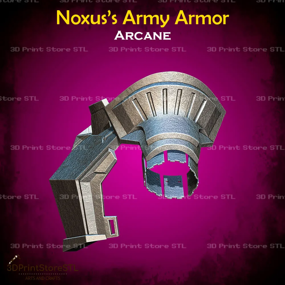 Cosplay STL Download - Noxus Army Armor Cosplay Arcane - STL Fileby 3D ...