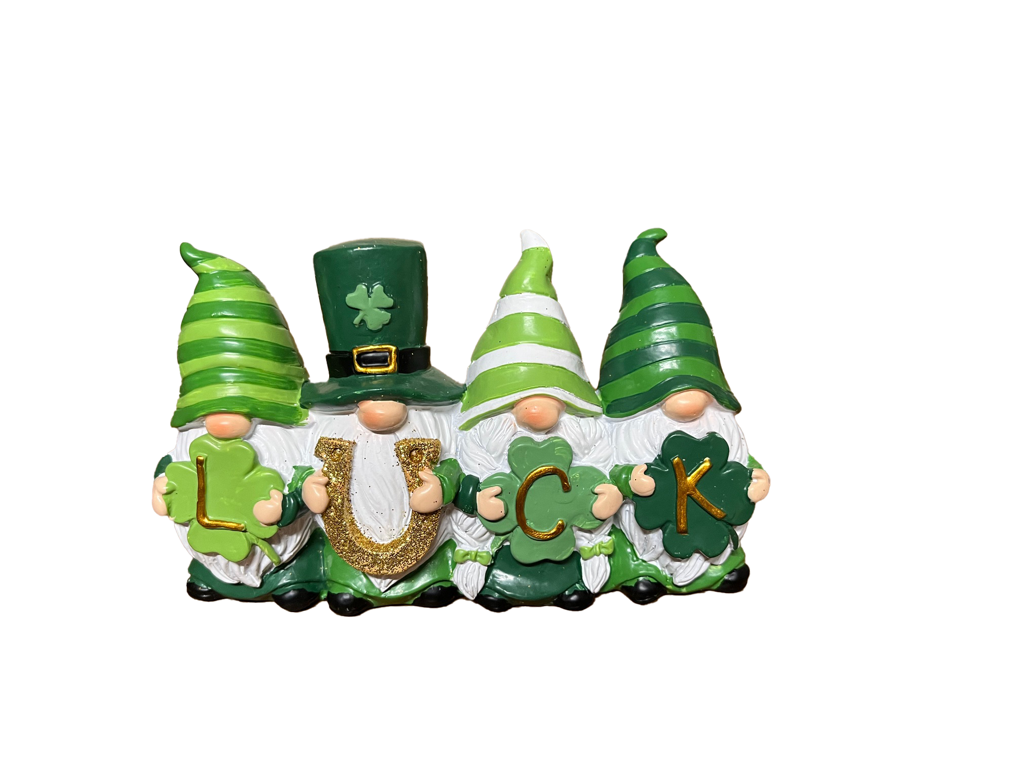 Four Gnomes Together Spells Luck a Saint Patrick's Day Set | 3D-Modelle ...
