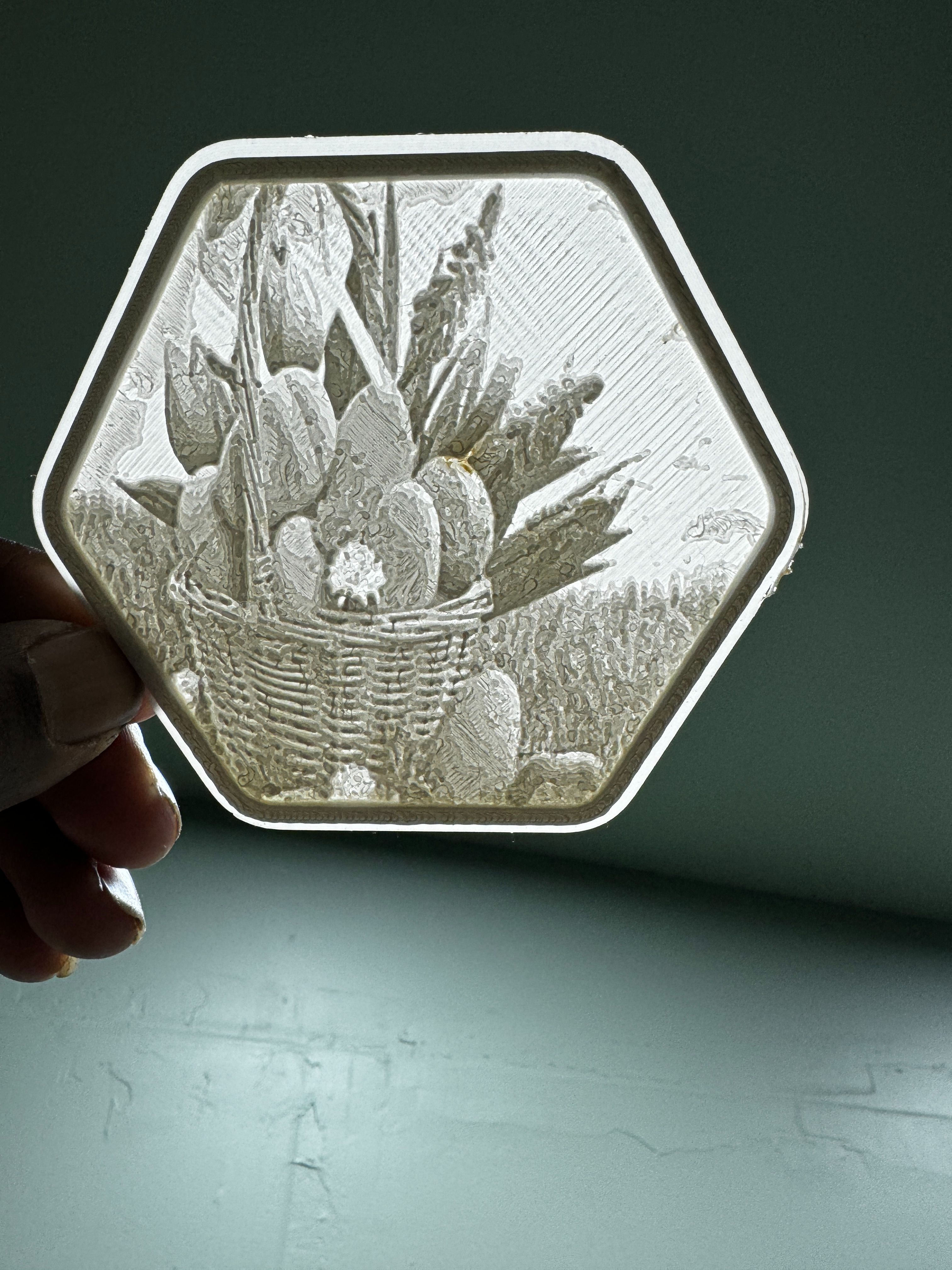 Easter scene Lithophane | 3D models download | Creality Cloud