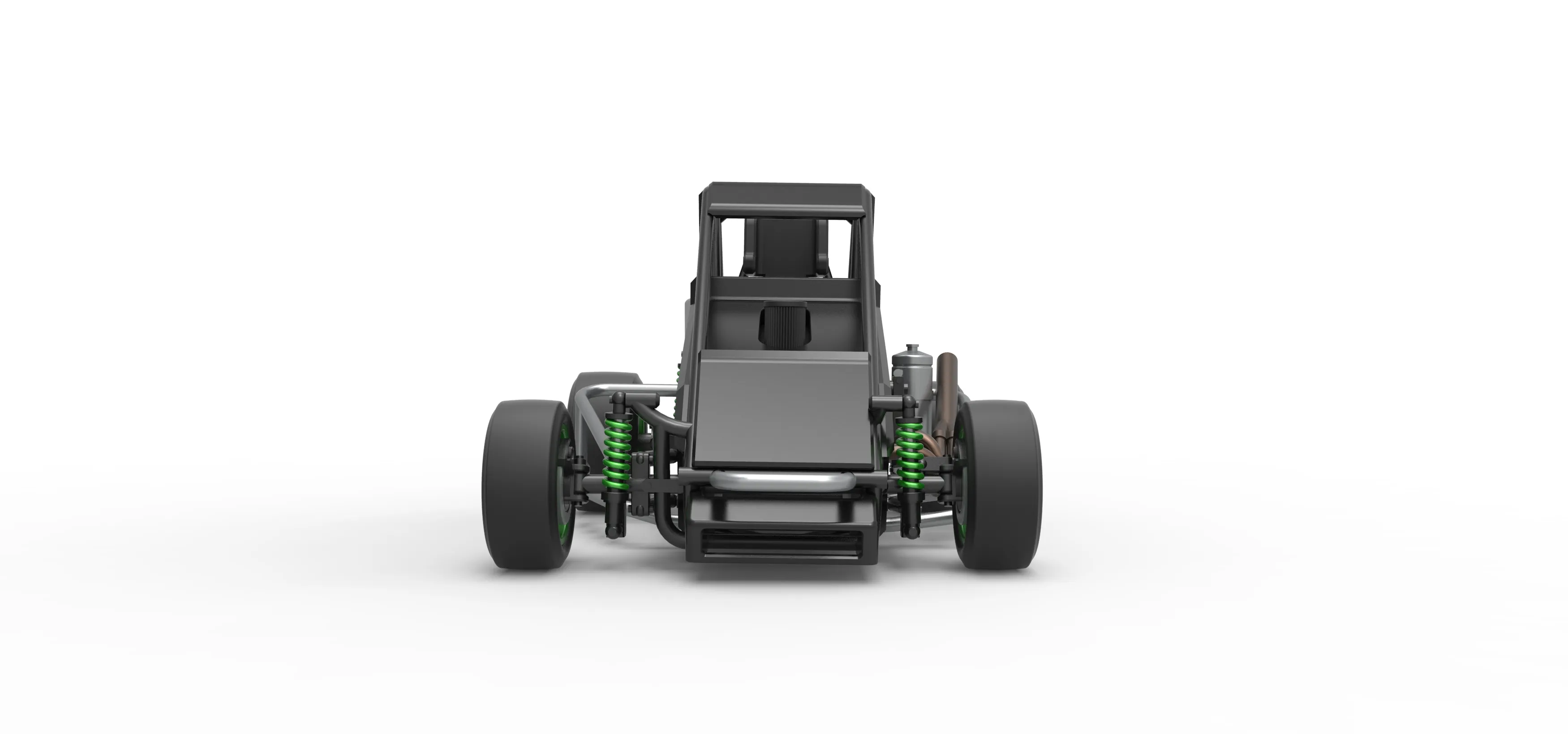 Vehicles & Machinery STL Download - Pavement Midget car Scale 1:25by ...