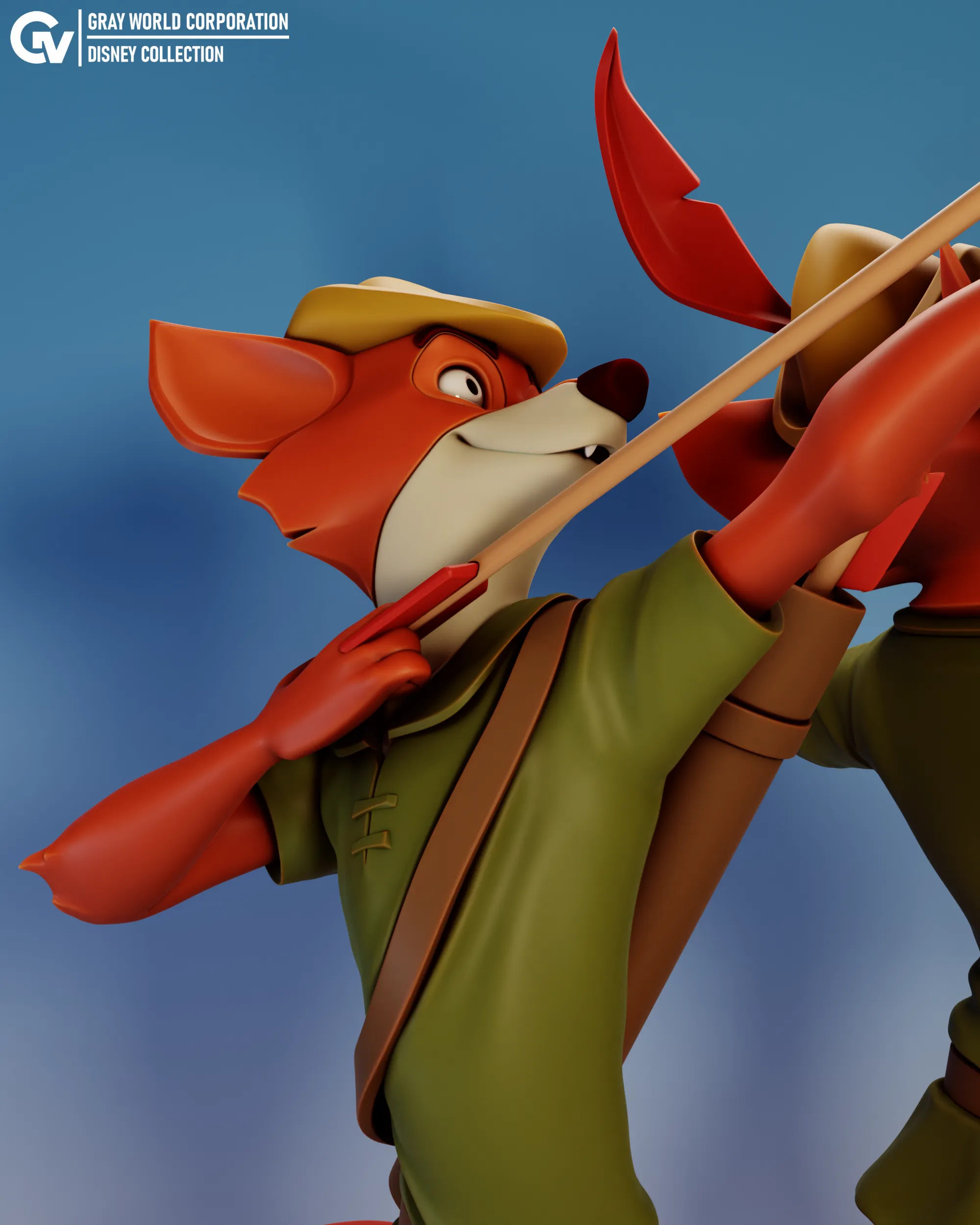 Disney's Robin Hood | Robin Hood | 3D models download | Creality Cloud
