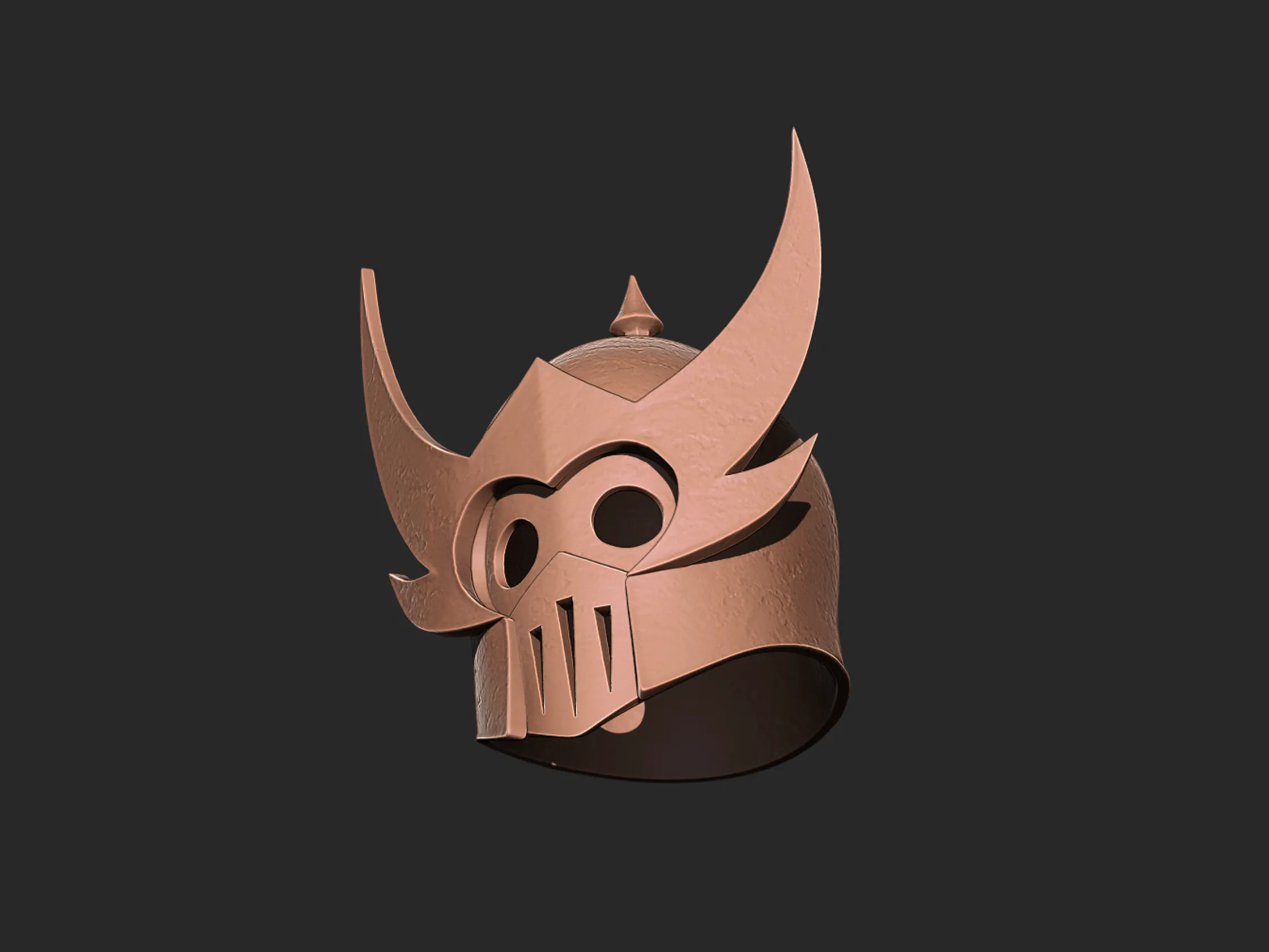 Cosplay STL Download - Fire Nation Helmet Avatar 3d print modelby STLworld