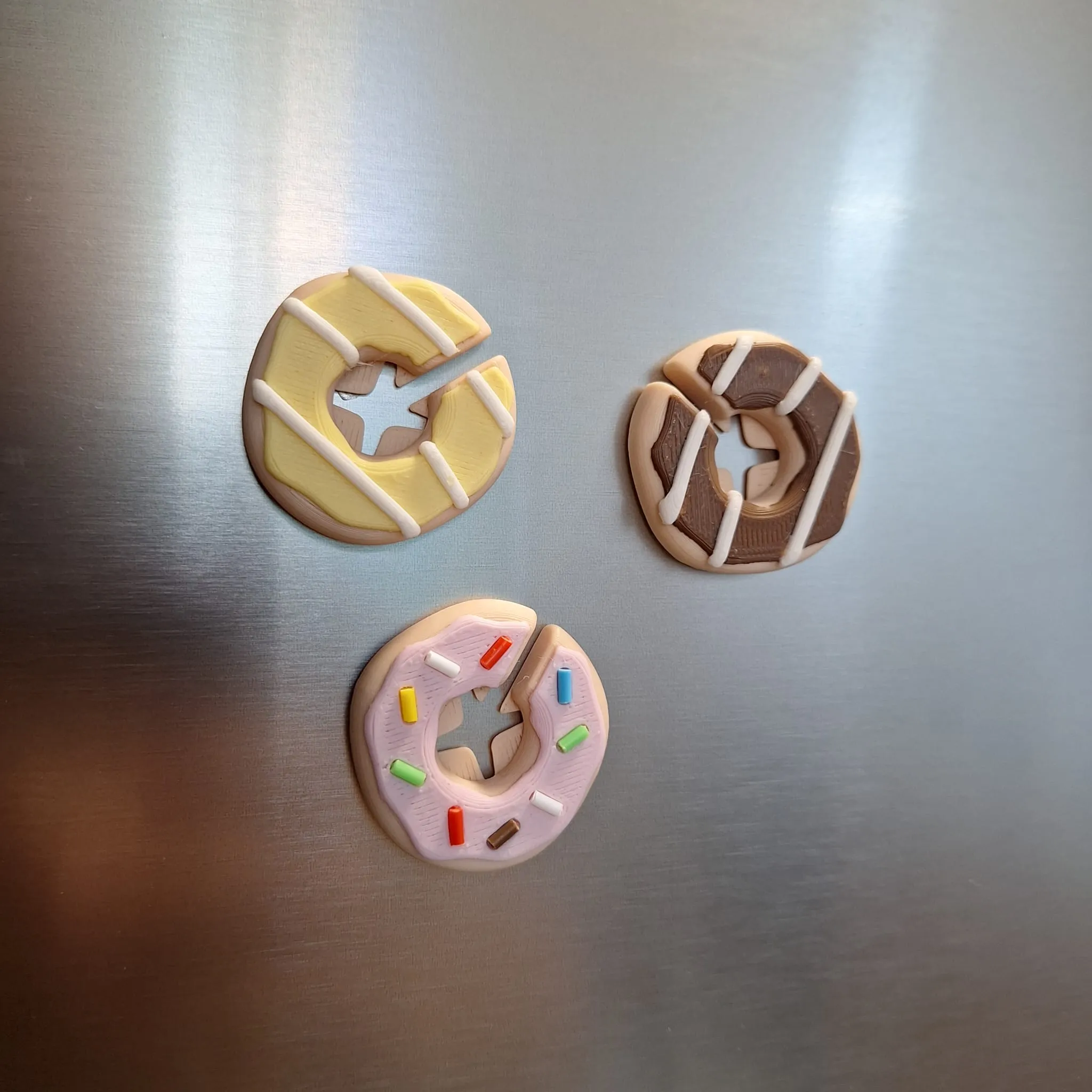 3D Printer Files | 3MF File | Donut Bag Closer Magnet | Creality Cloud