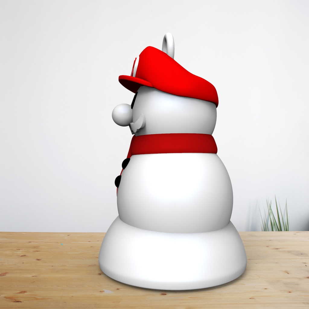 Mario Snowman ⛄ | 3D models download | Creality Cloud