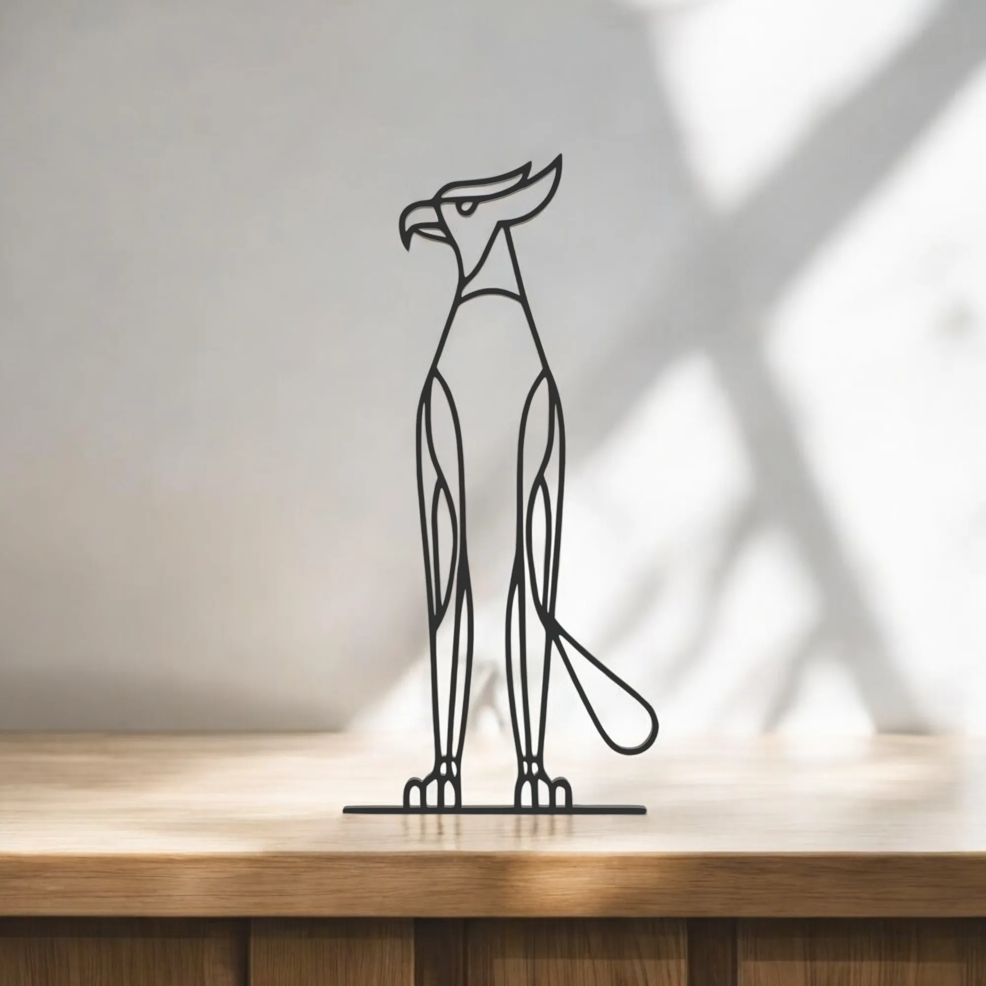 Sculptures & Artworks STL Download - Griffin Line Art - Desktop Line ...