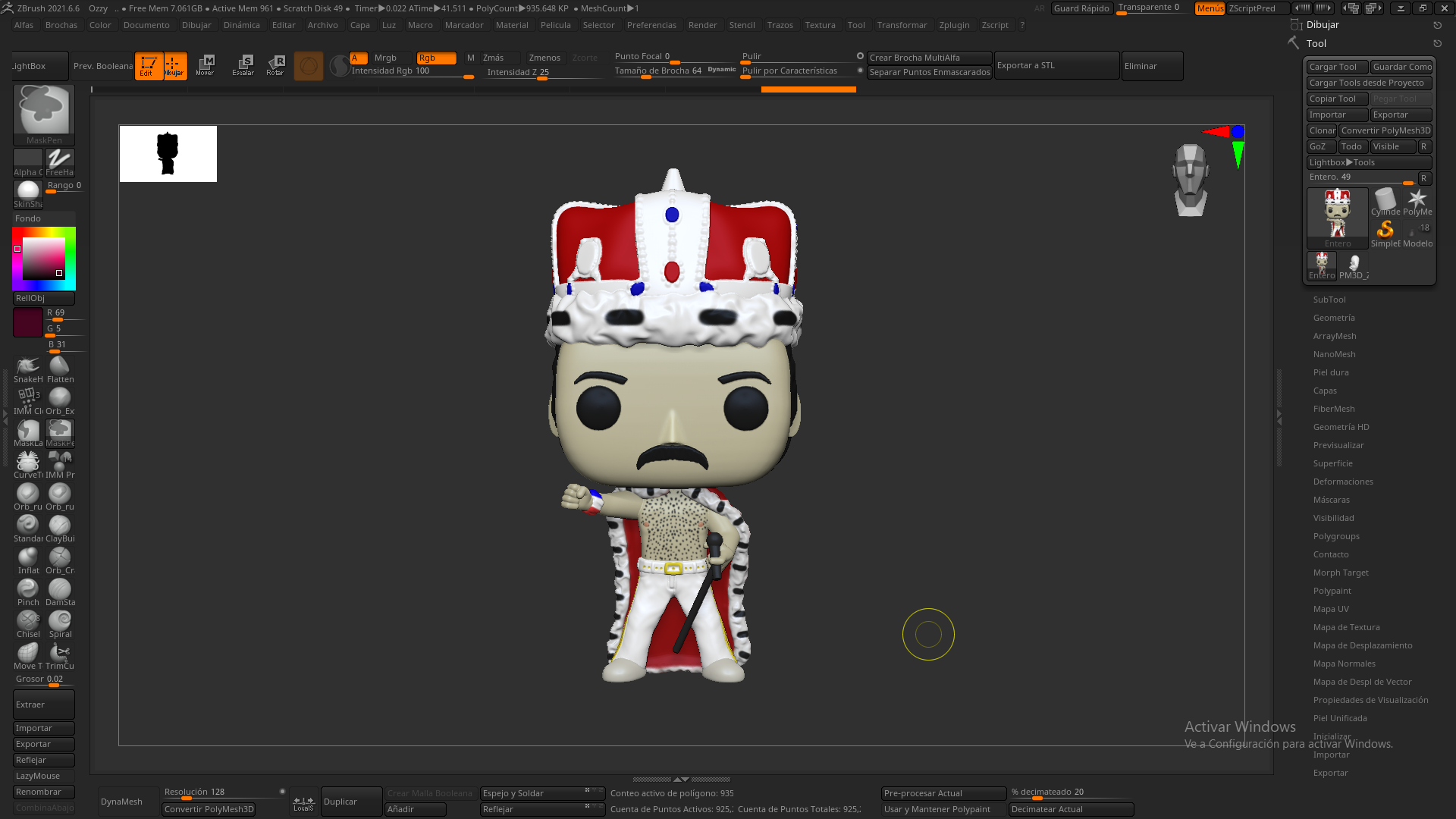 Funko Freddy Mercury - Queen | 3D models download | Creality Cloud