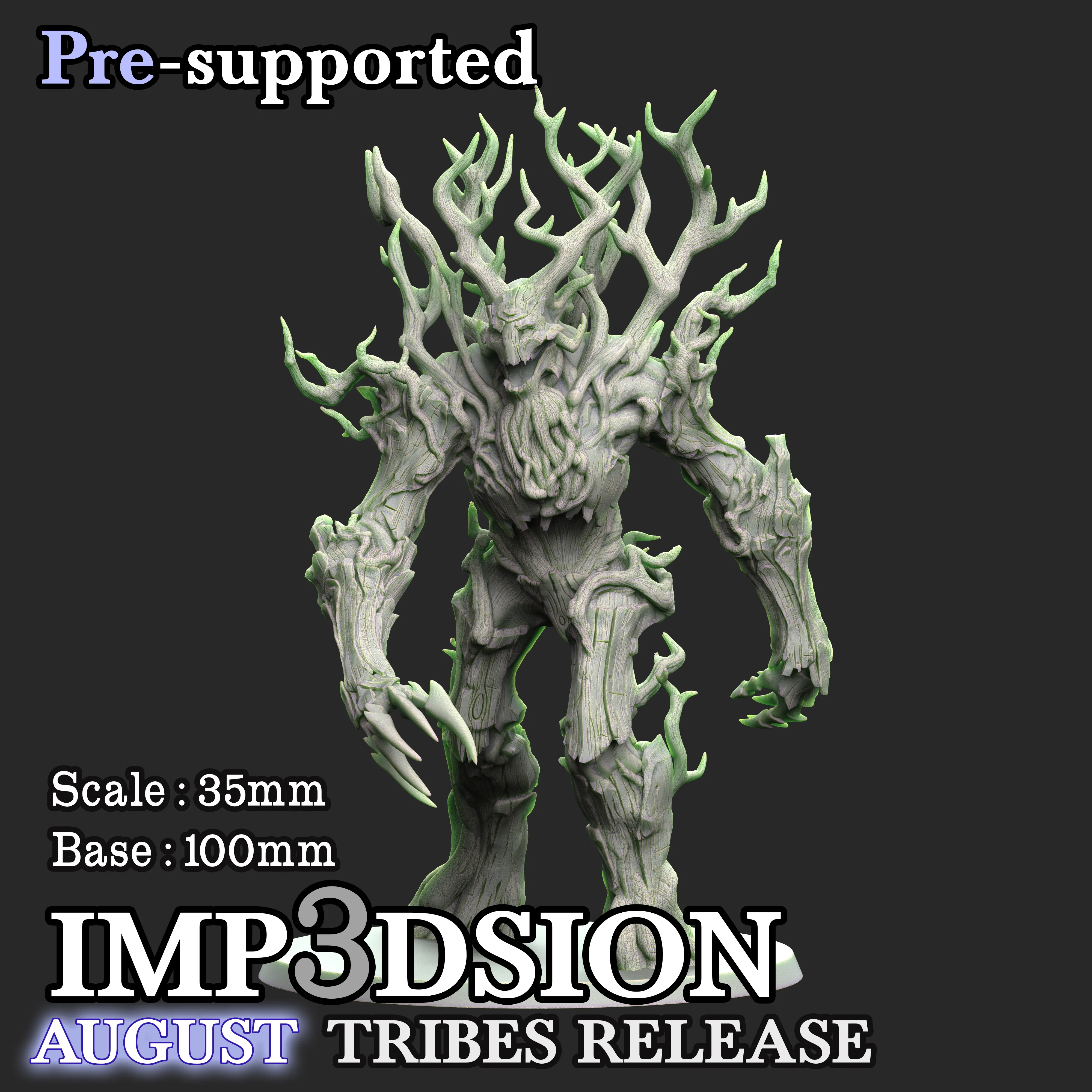 Characters & Creatures STL Download - Tree watcher pack 3 unitby Imp3dsion