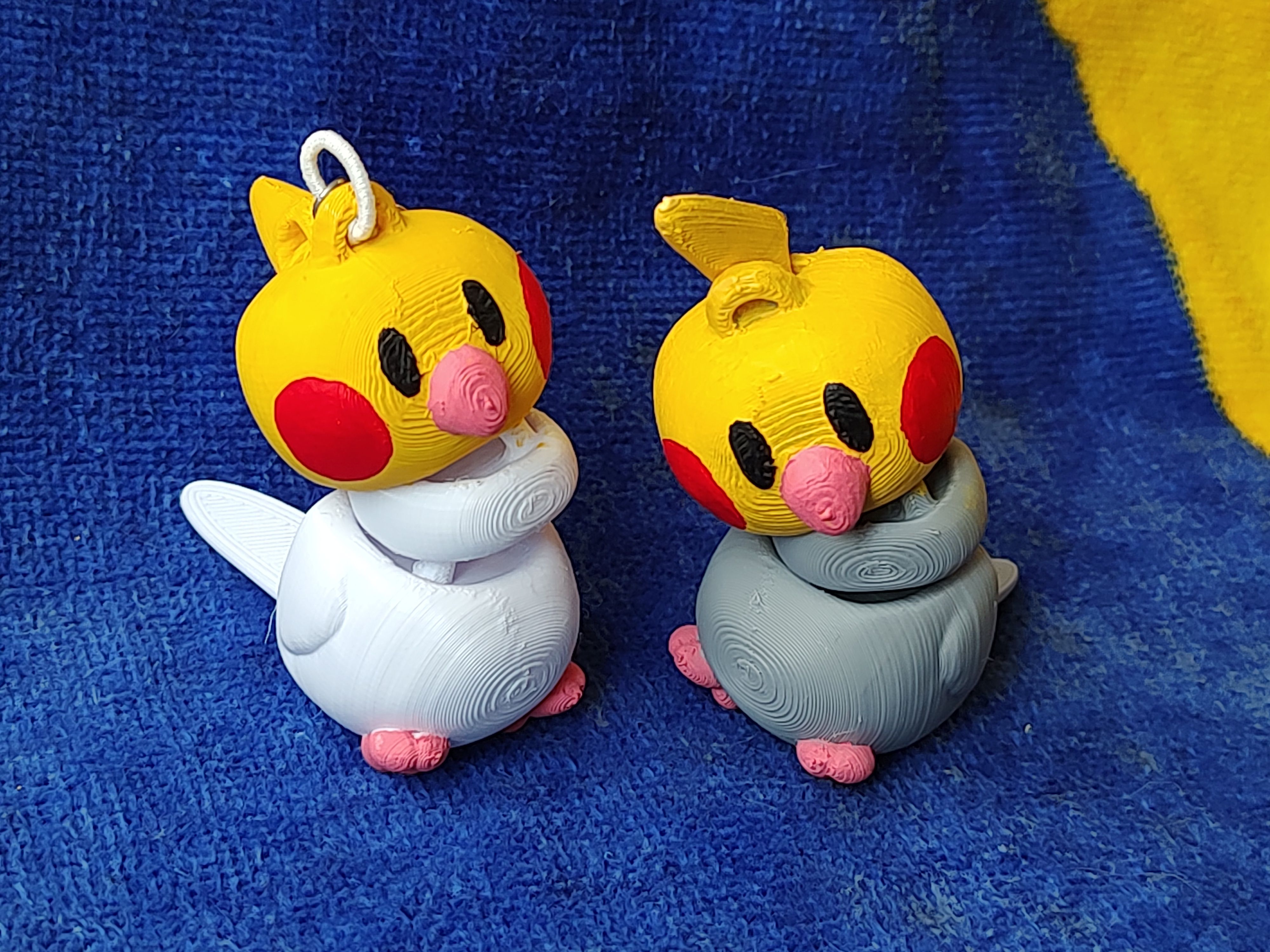 Cockatiel Keychain | 3D models download | Creality Cloud