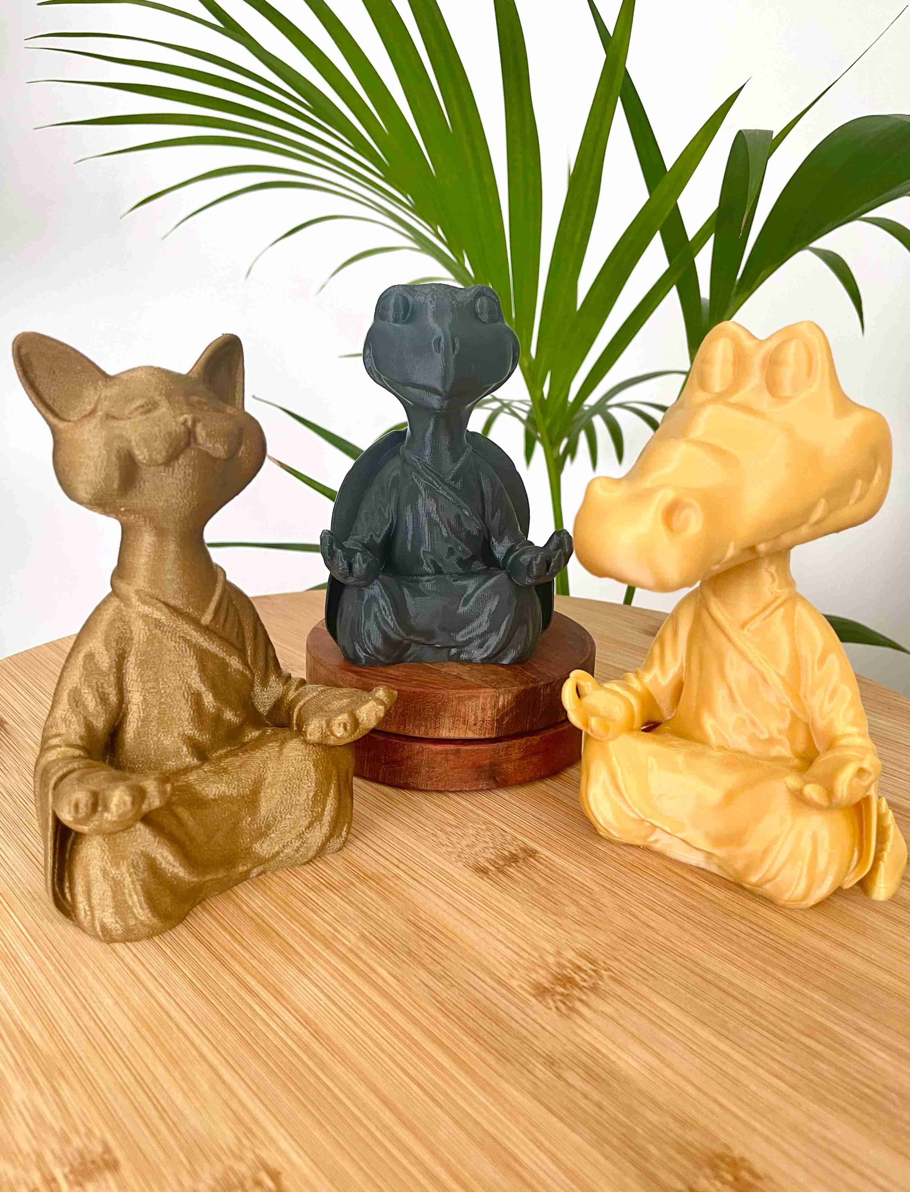 SET OF 3 ZEN ANIMALS / EASY PRINT | 3D models download | Creality Cloud