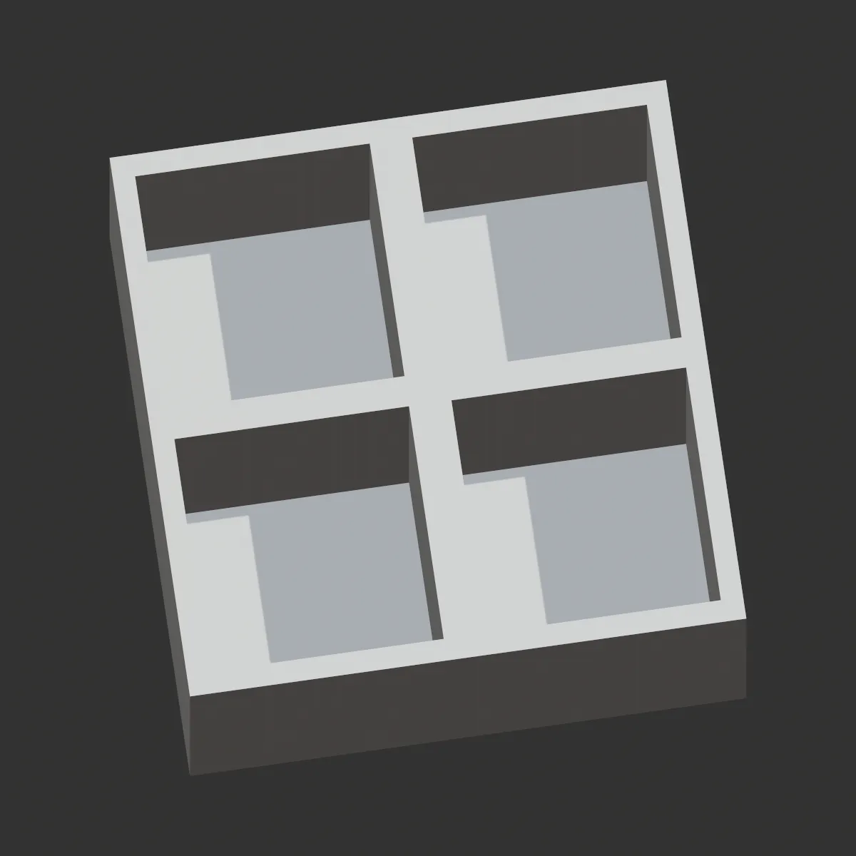 4 section box Absolutely free | 3D models download | Creality Cloud