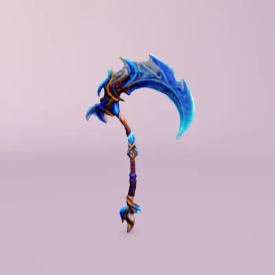 Characters & Creatures STL Descarga - elemental scythe 2 - capy_print