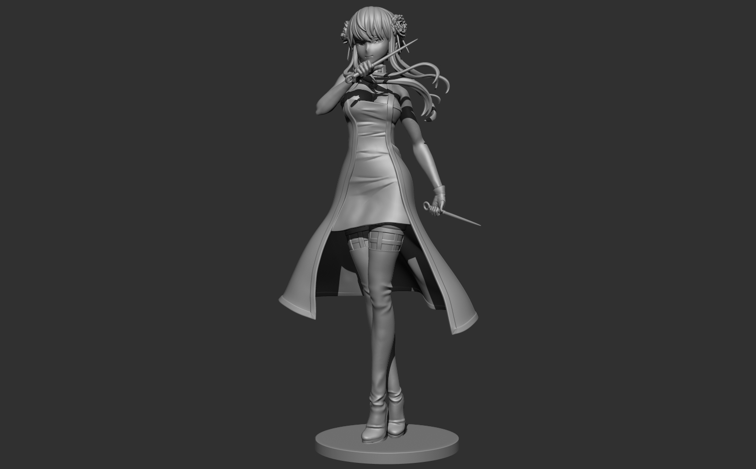 Yor Forger - Spy x family 3D print model | 3D models download ...