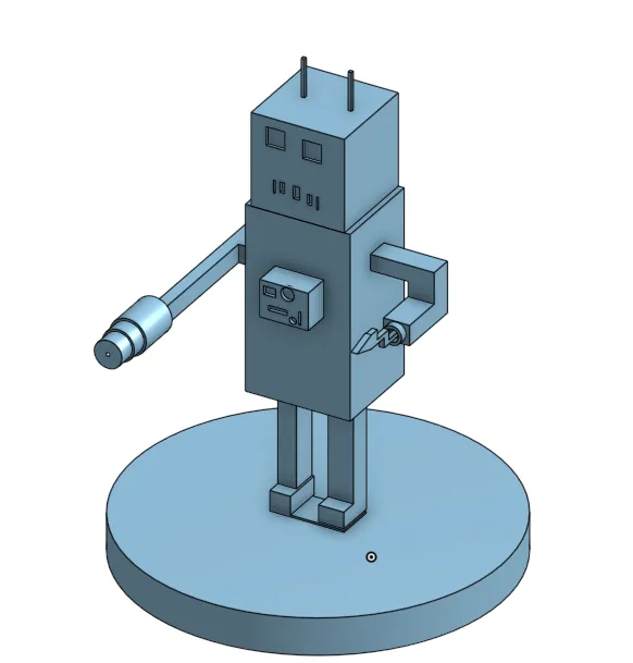 Free Robots & Mechs STL Download - robot bobberby Mr Monkey