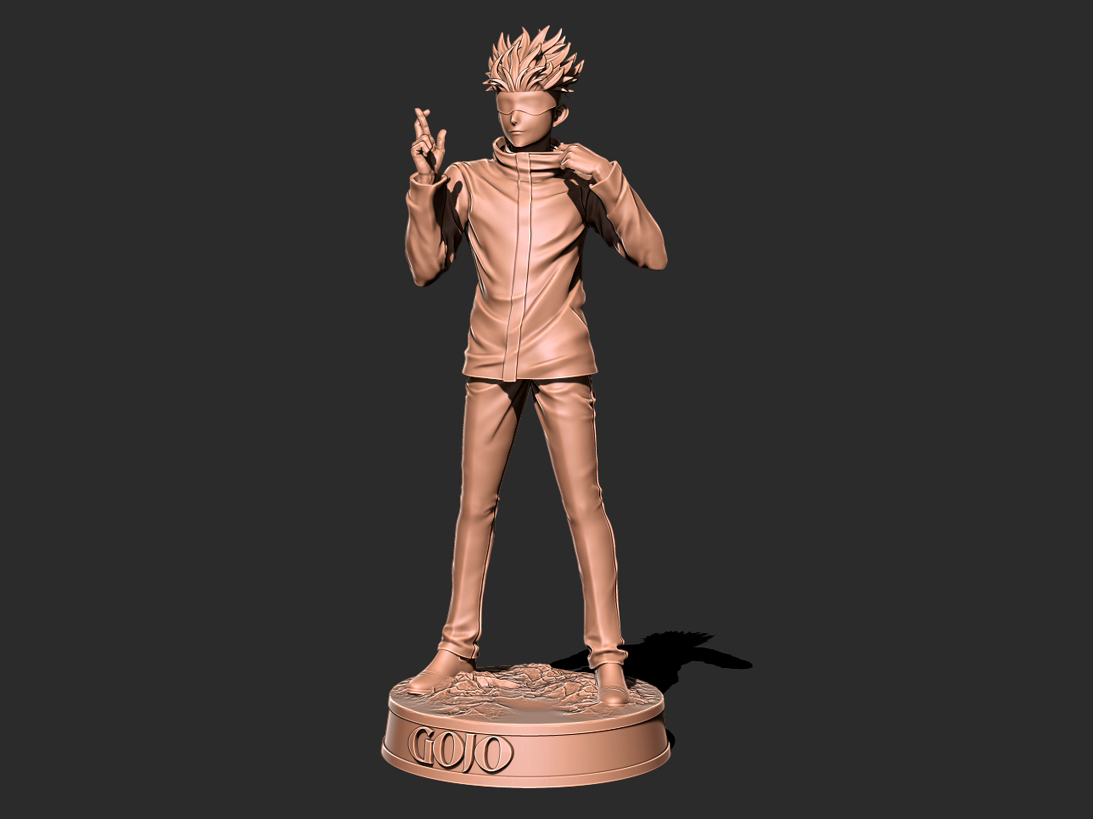 Satoru Gojo - Jujutsu Kaisen 3d print model. | 3D models download ...