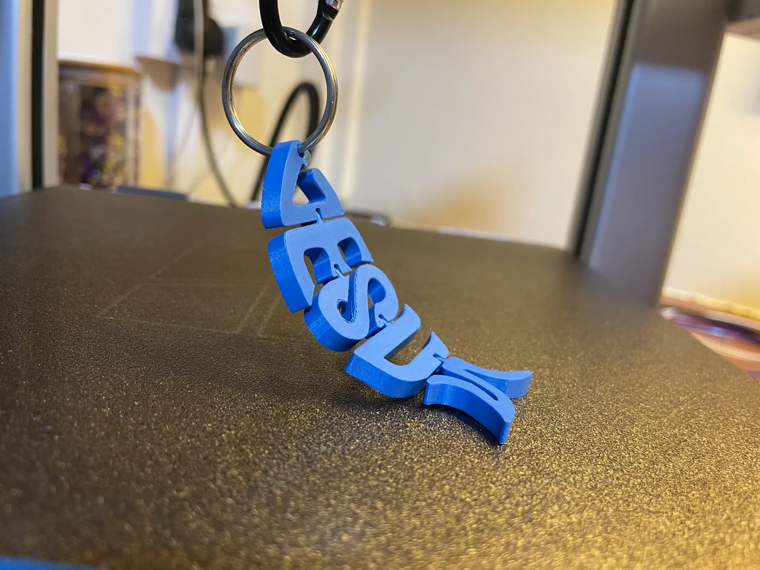 Personal Accessories STL Download - Jesus Flexi Keychainby PotatoMaker