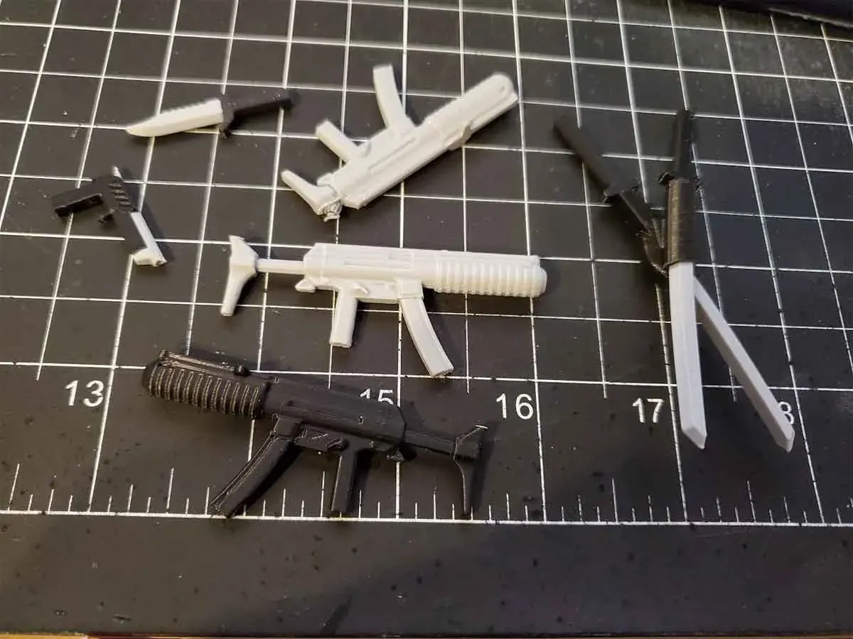 Other STL Descarga - DUMMY 13 con Weapons pack v2 - AsifAlarakhia