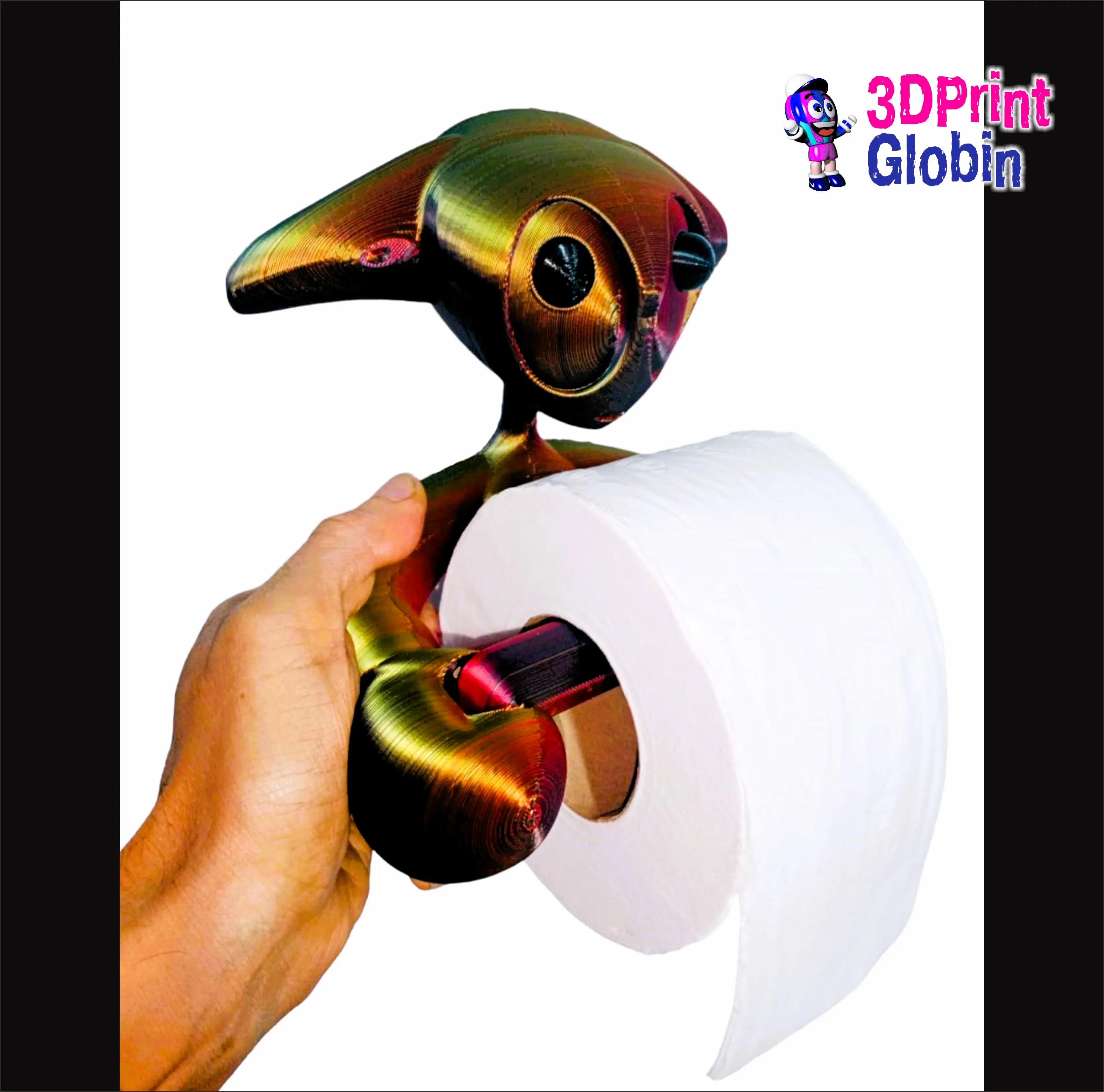 Home Decorations & Ornaments STL Download - PORTAROLLOS ALIEN BOXEADOR ...