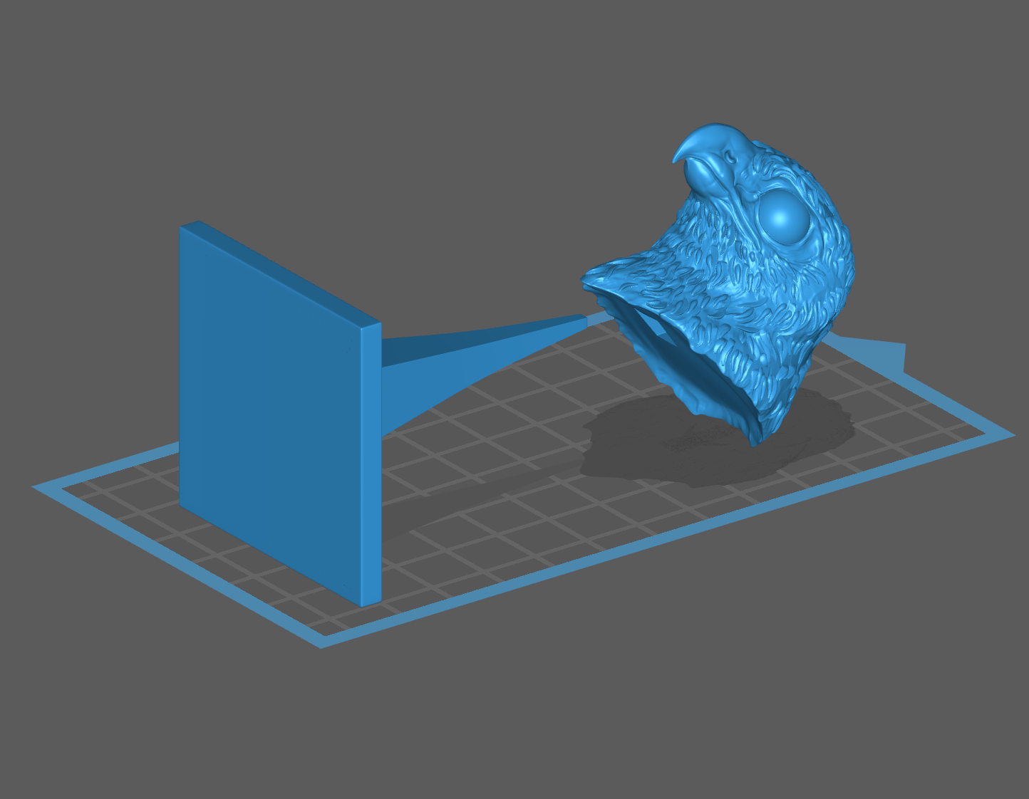 Hawk BUST | 3D models download | Creality Cloud