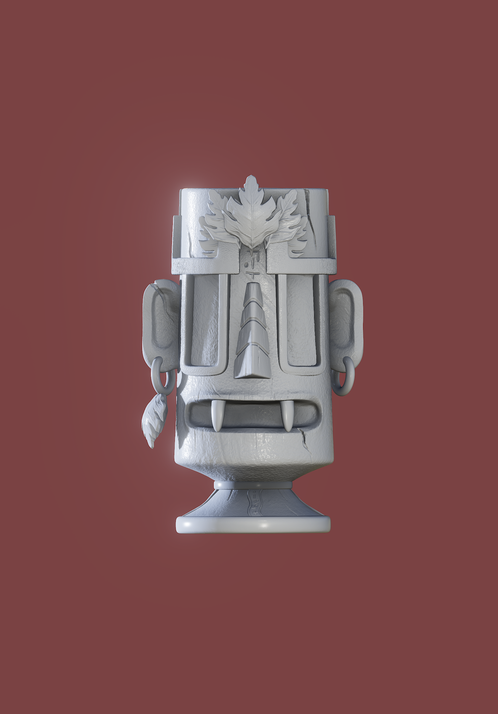 Anicent aztec/mayan Vase | 3D models download | Creality Cloud