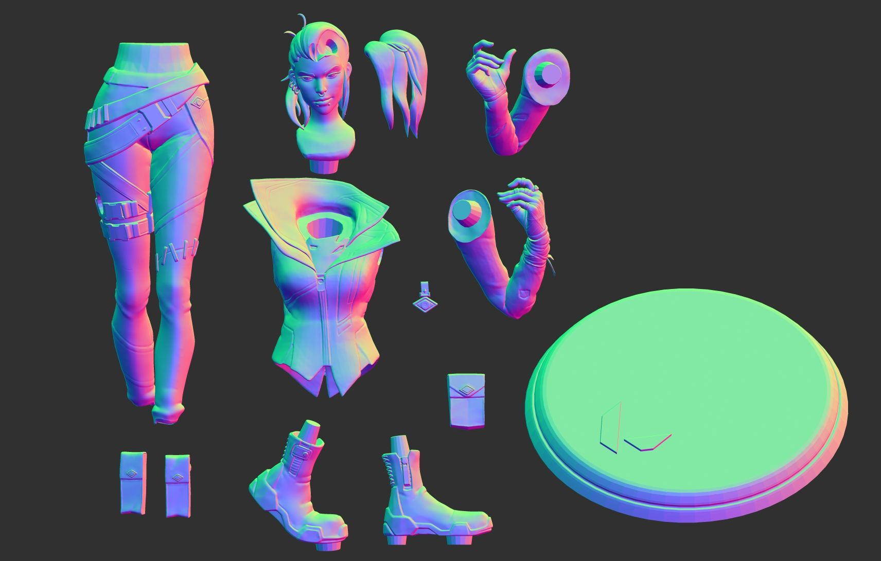 Fade Valorant | 3D models download | Creality Cloud