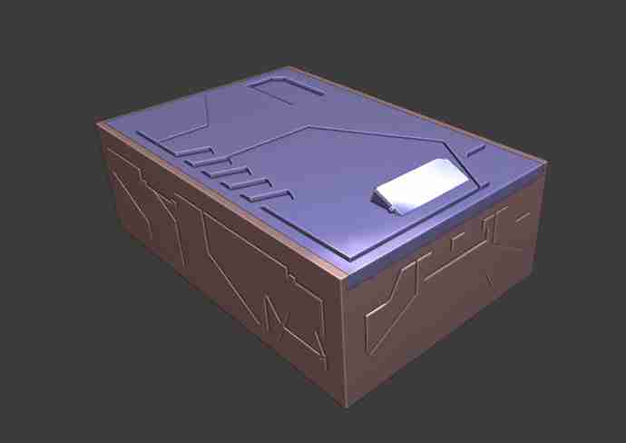 Storage Box with Sliding Lid | 3D models download | Creality Cloud