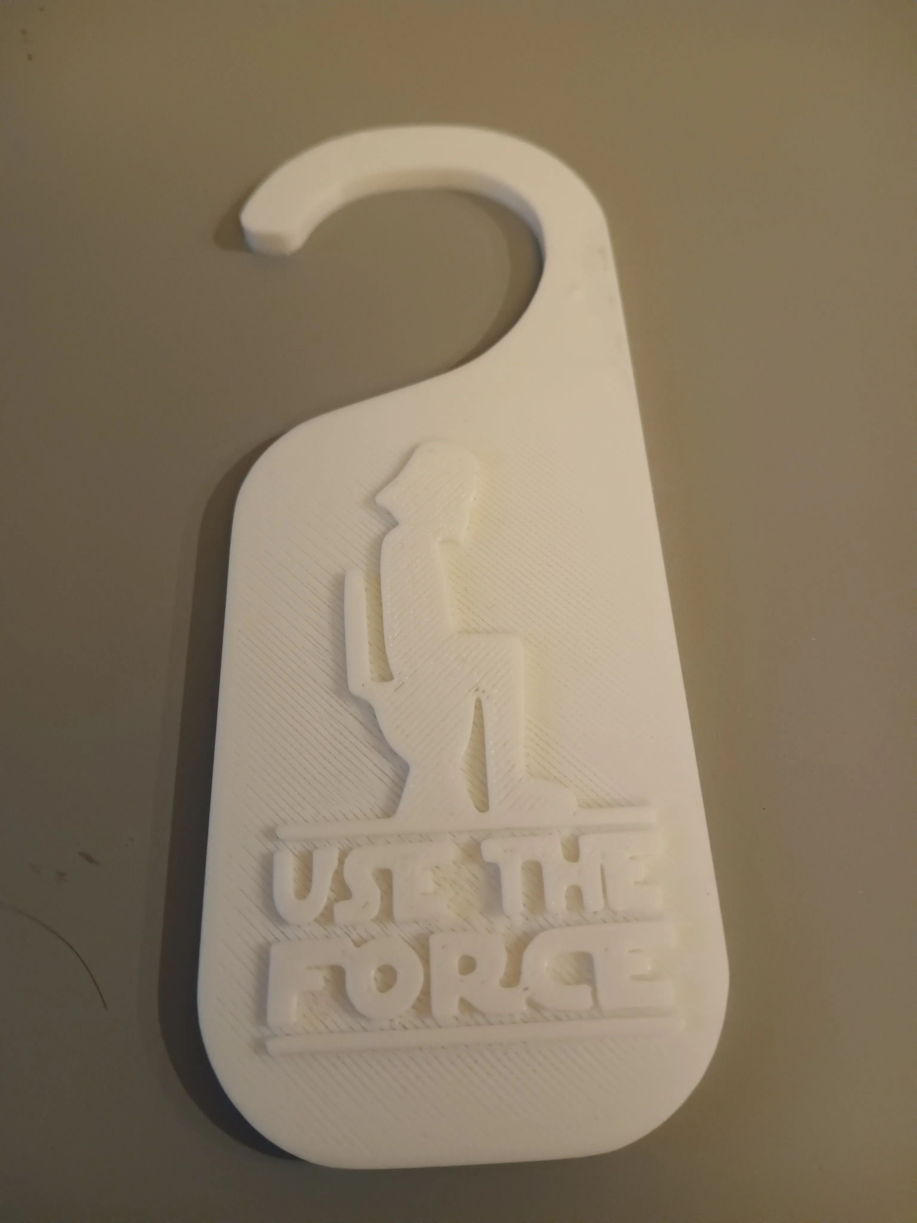 3D Printer Files | 3MF File | Use The Force Sign | Creality Cloud