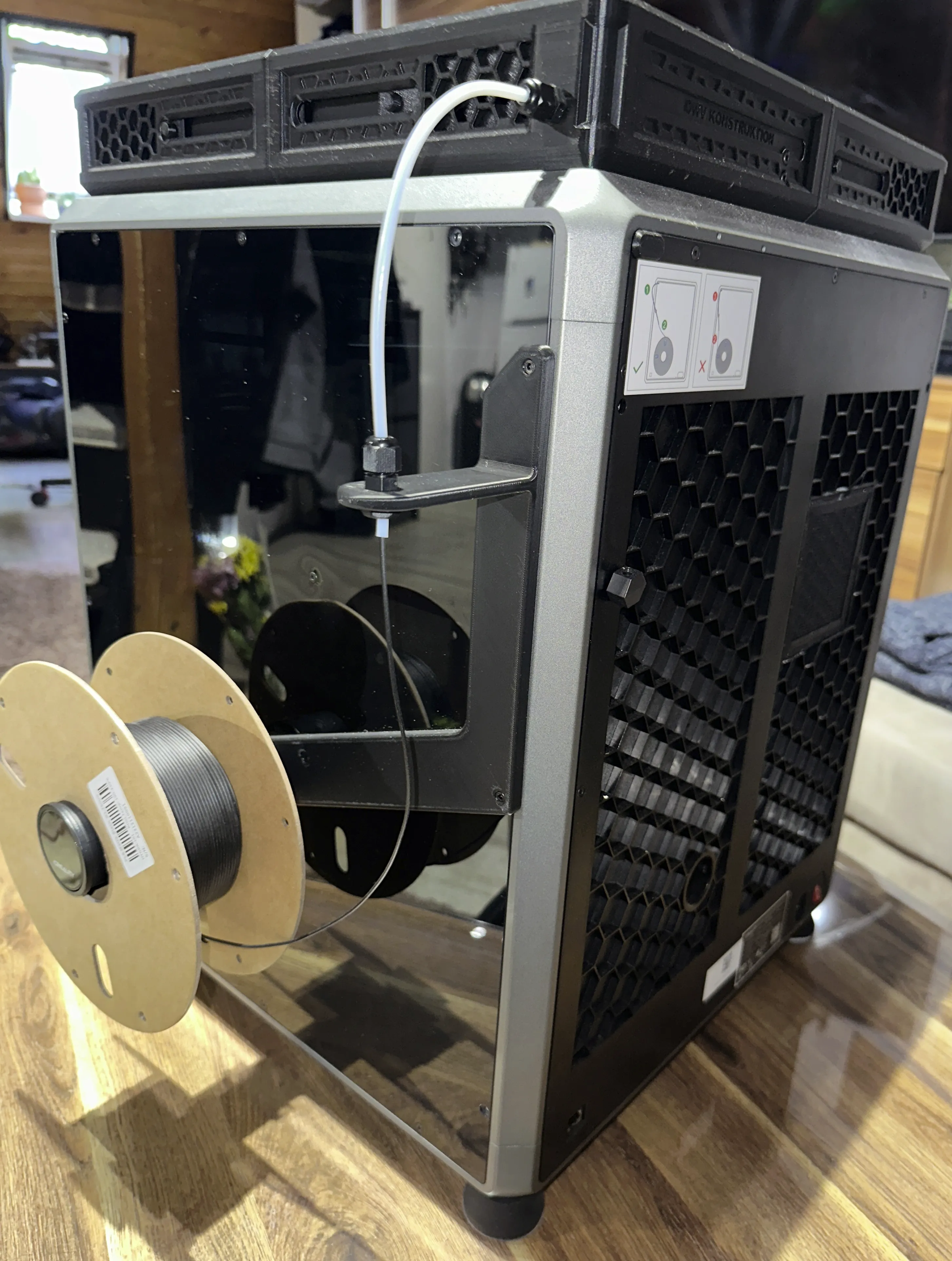 3D Printer Parts STL Download - FILAMENT SPOOL HOLDER (K1 MAX ...