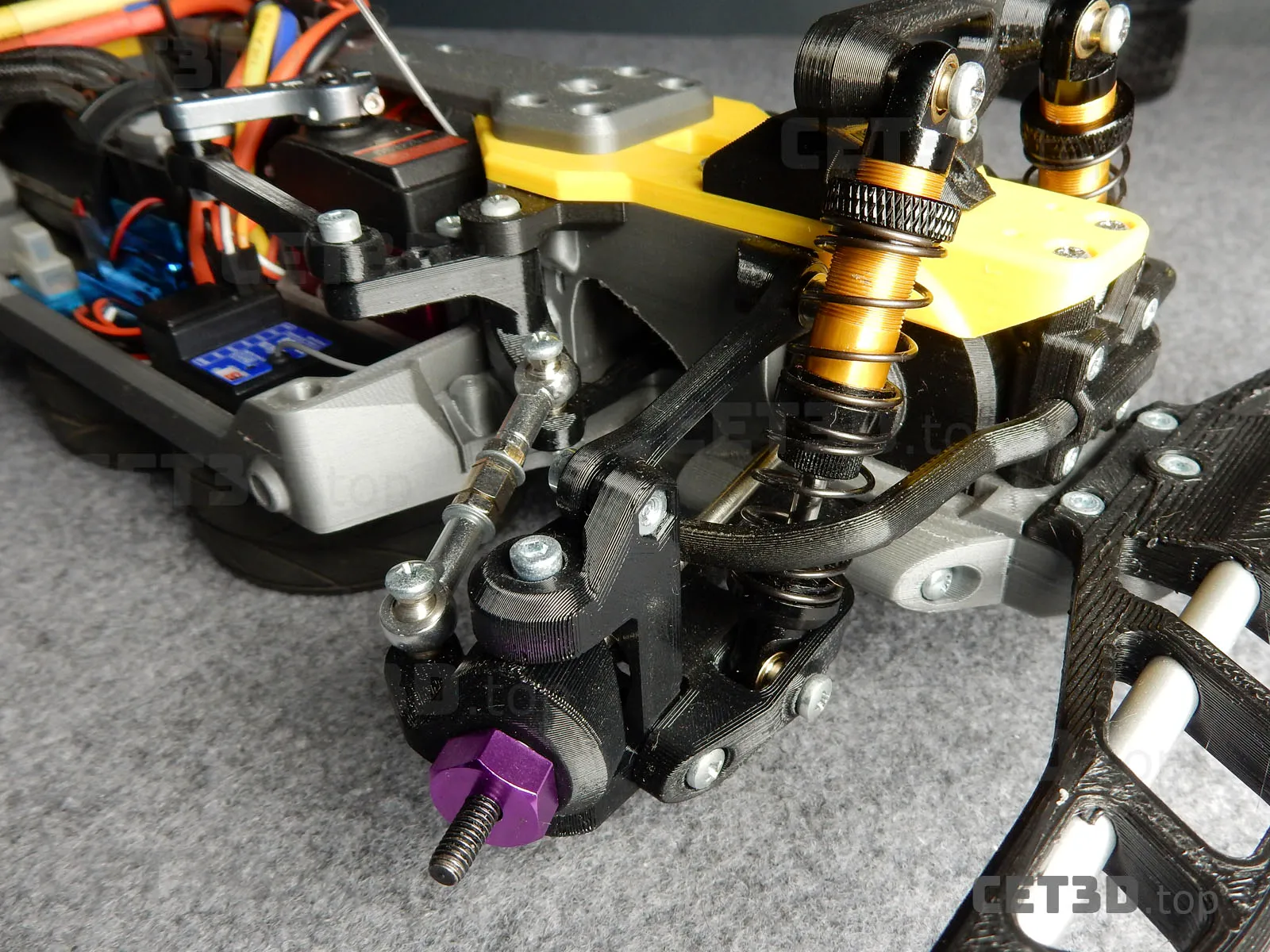 3D Printer Files | 3MF File | PROTO36 RC Car Chassis | Creality Cloud