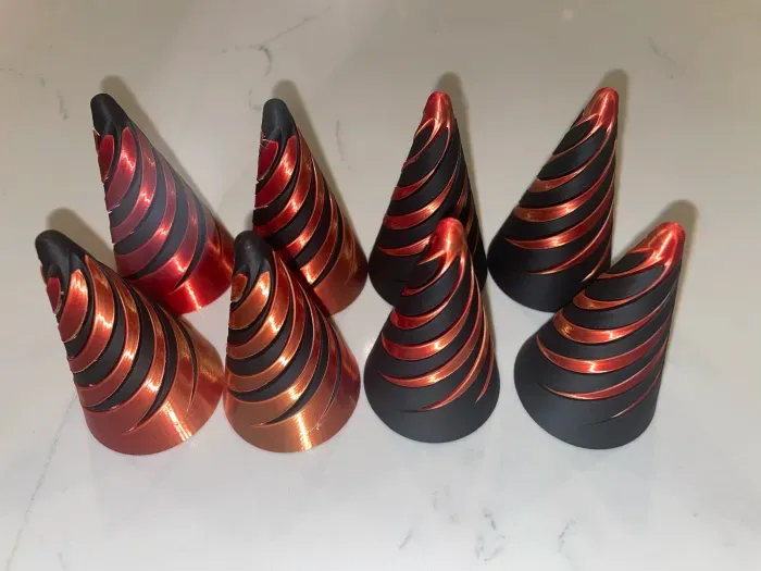 Spiral Fidget Cone | 3D models download | Creality Cloud