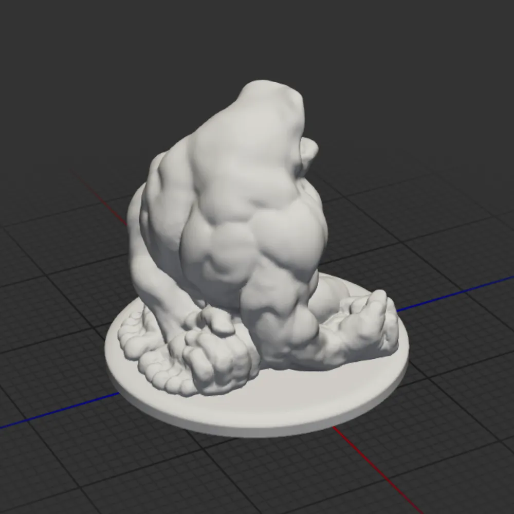 Free Characters & Creatures STL Download - The meat manby Andrey Tchernecov