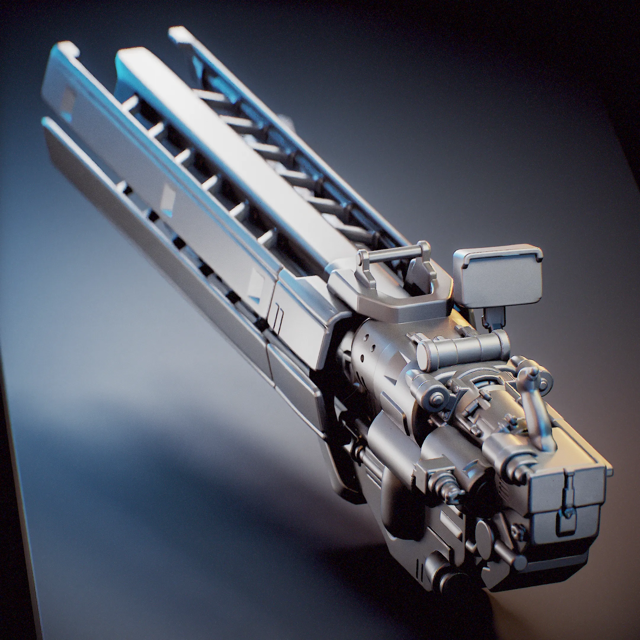 Miniature Games & Accessories STL Download - Residual Evil 3 Railgun Fan Art Weapon - RE3by ...