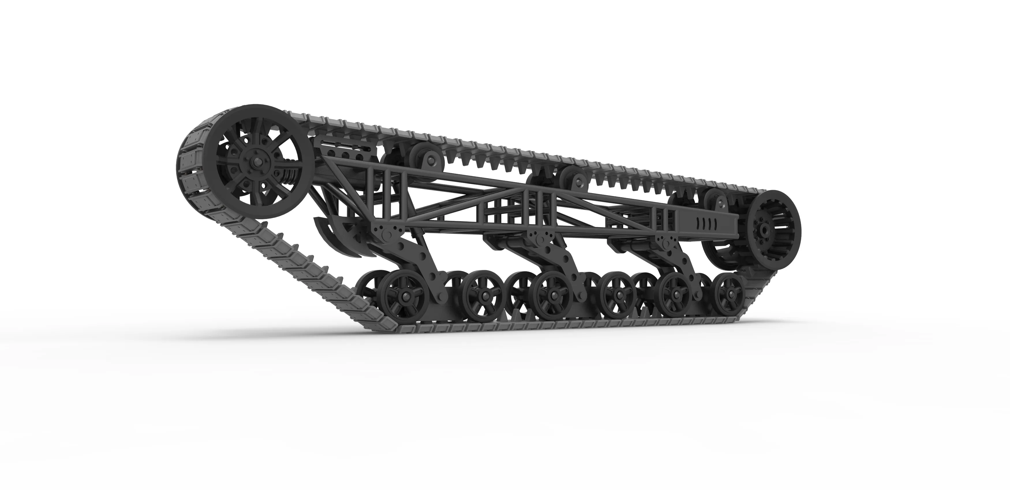 Vehicles & Machinery STL Download - Track chassis Scale 1:25by 3DTechDesign