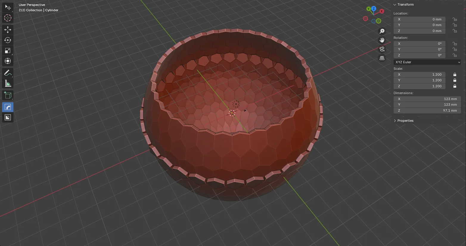 3D Printer Files | 3MF File | Octa Vase MK1 | Creality Cloud
