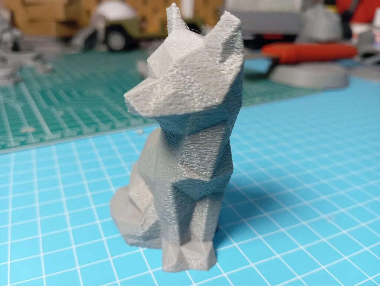 Make done with my fuzzy skin profile. Easy and cute without supports ...