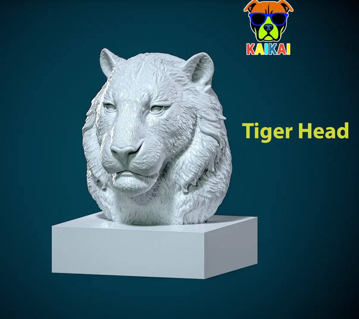 Characters & Creatures STL Download - Tiger- Panthera tigris model ...