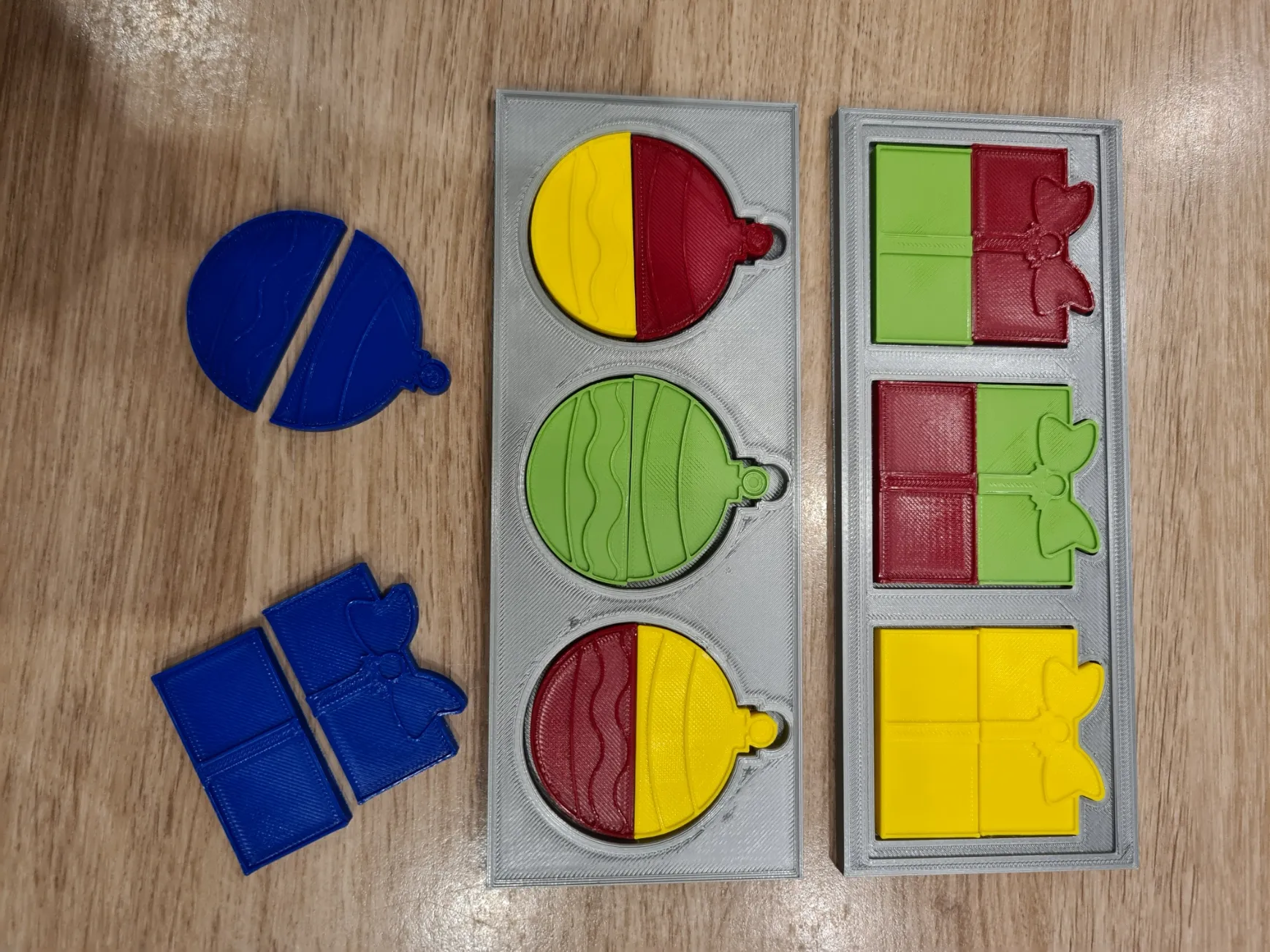 Free Board Games & Card Games STL Download - christmas ball gameby ...