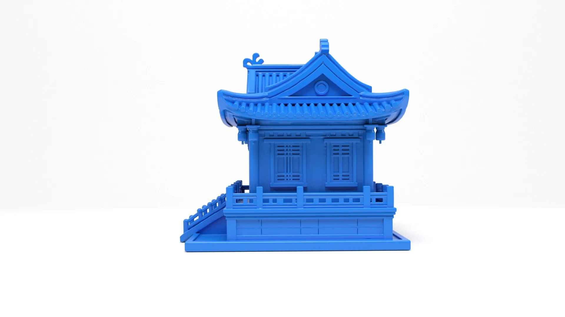 Props & Terrain STL Download - Chinese House 2by 3D Everything