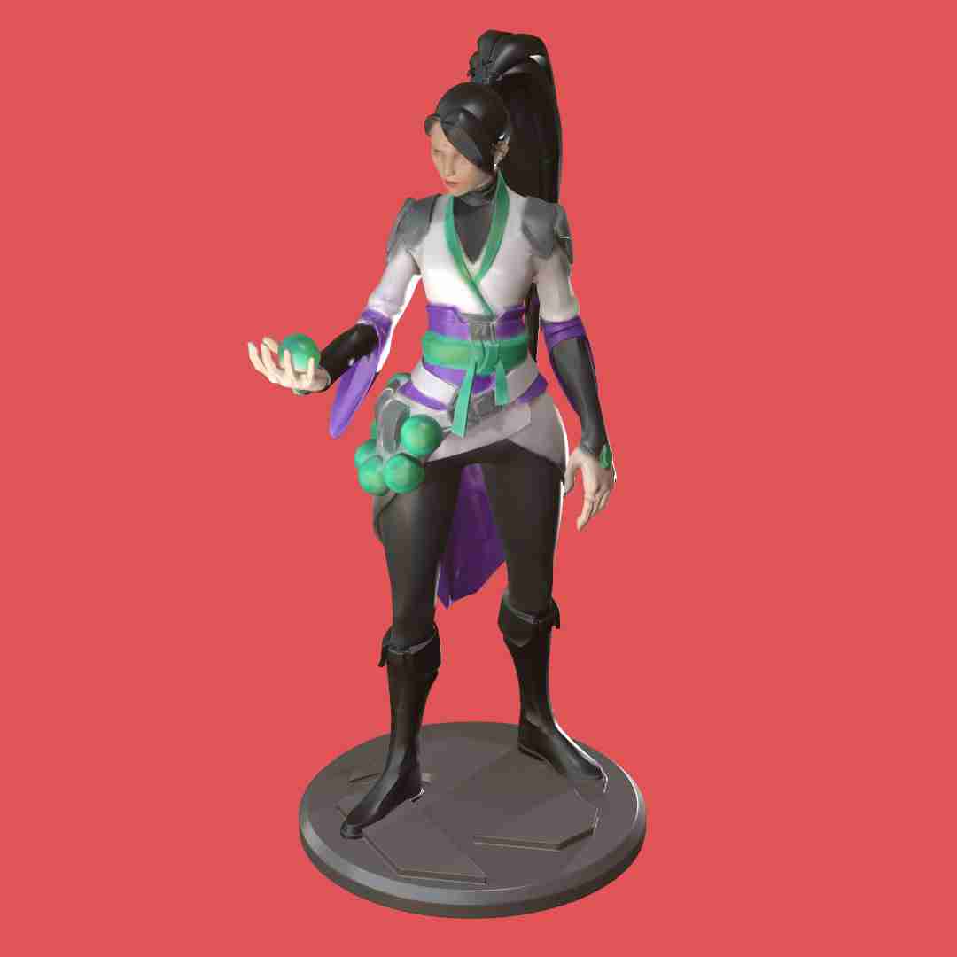 SAGE FROM VALORANT | 3D models download | Creality Cloud