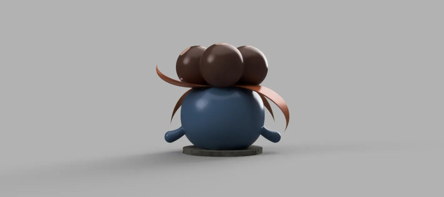 Characters & Creatures STL Download - Pokemon 0044 Gloomby RconR3D