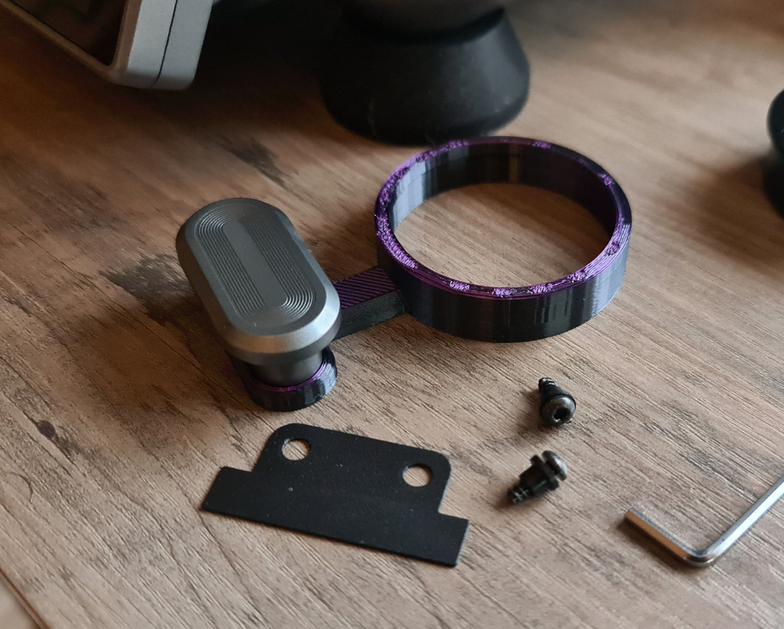 K1 and K1 Max Hygrometer Humidity Meter Door Handle Mount | 3D models ...